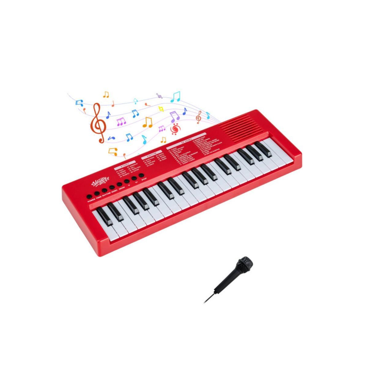 Click here for Hongge 37 Key Kids Piano Keyboard with Rhythms and... prices