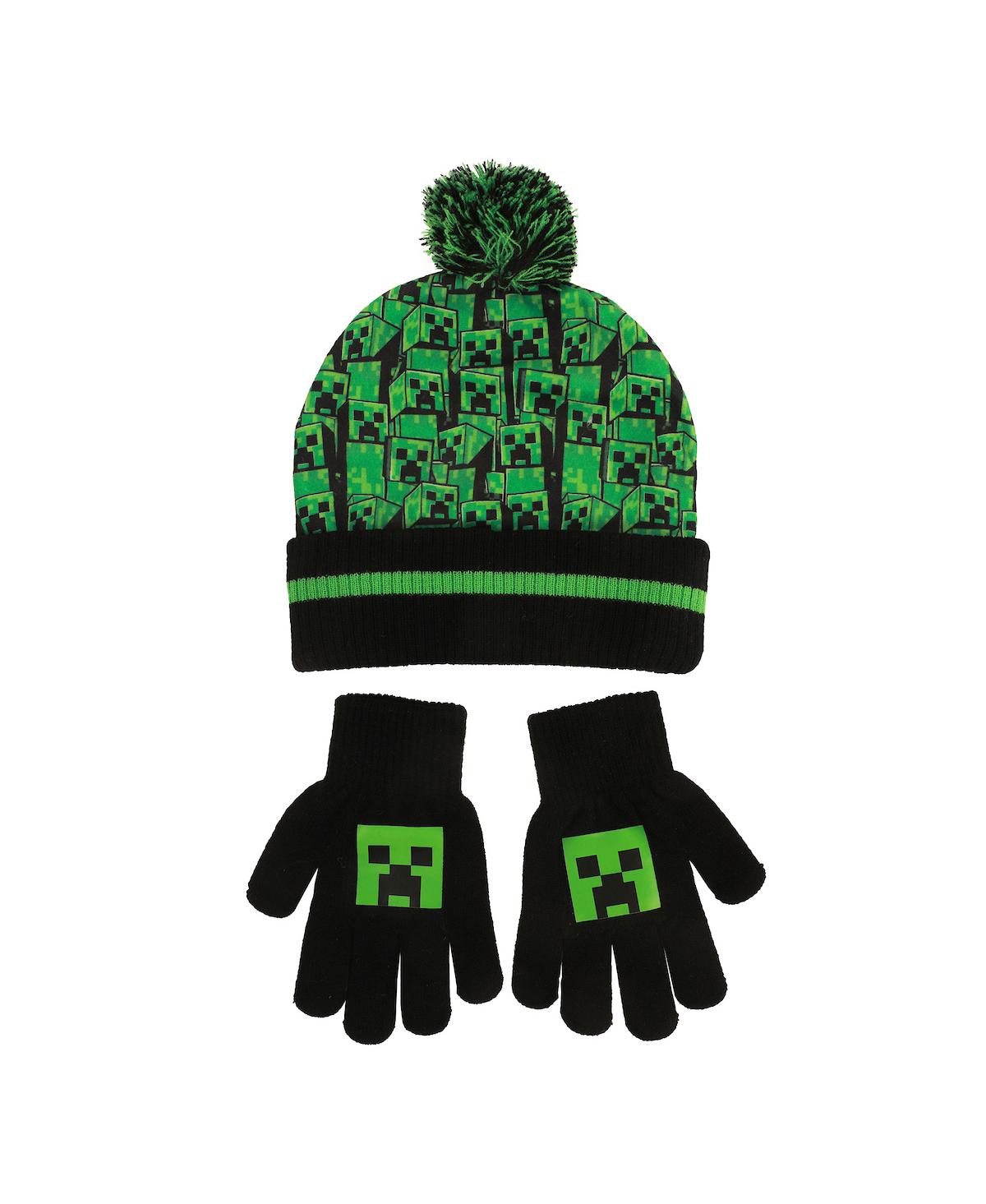 Click here for Minecraft Boys Creeper All-Over Print Youth 2-Piec... prices