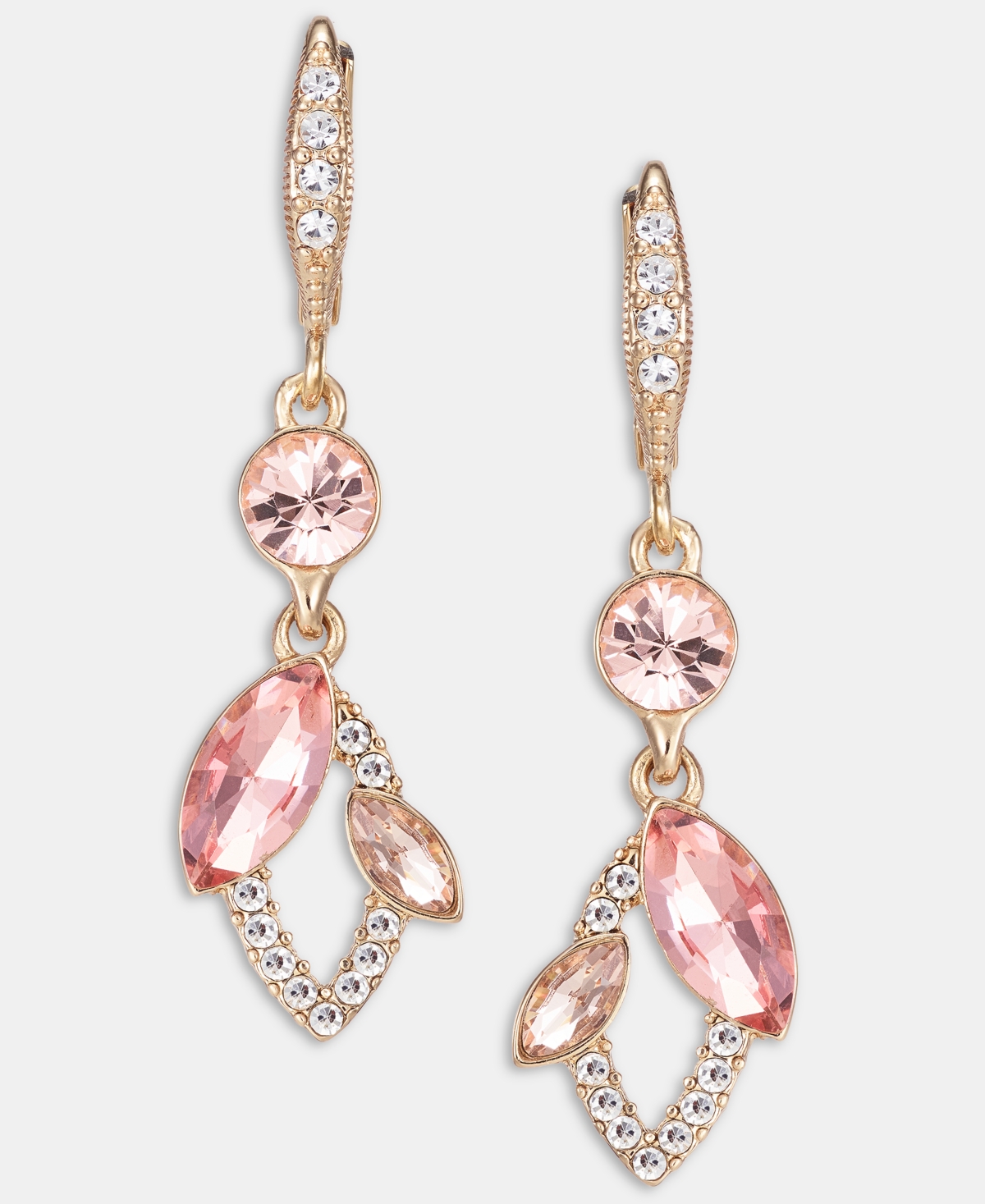 Click here for Givenchy Multi-Stone Vine Drop Earrings - Lt/paspi... prices