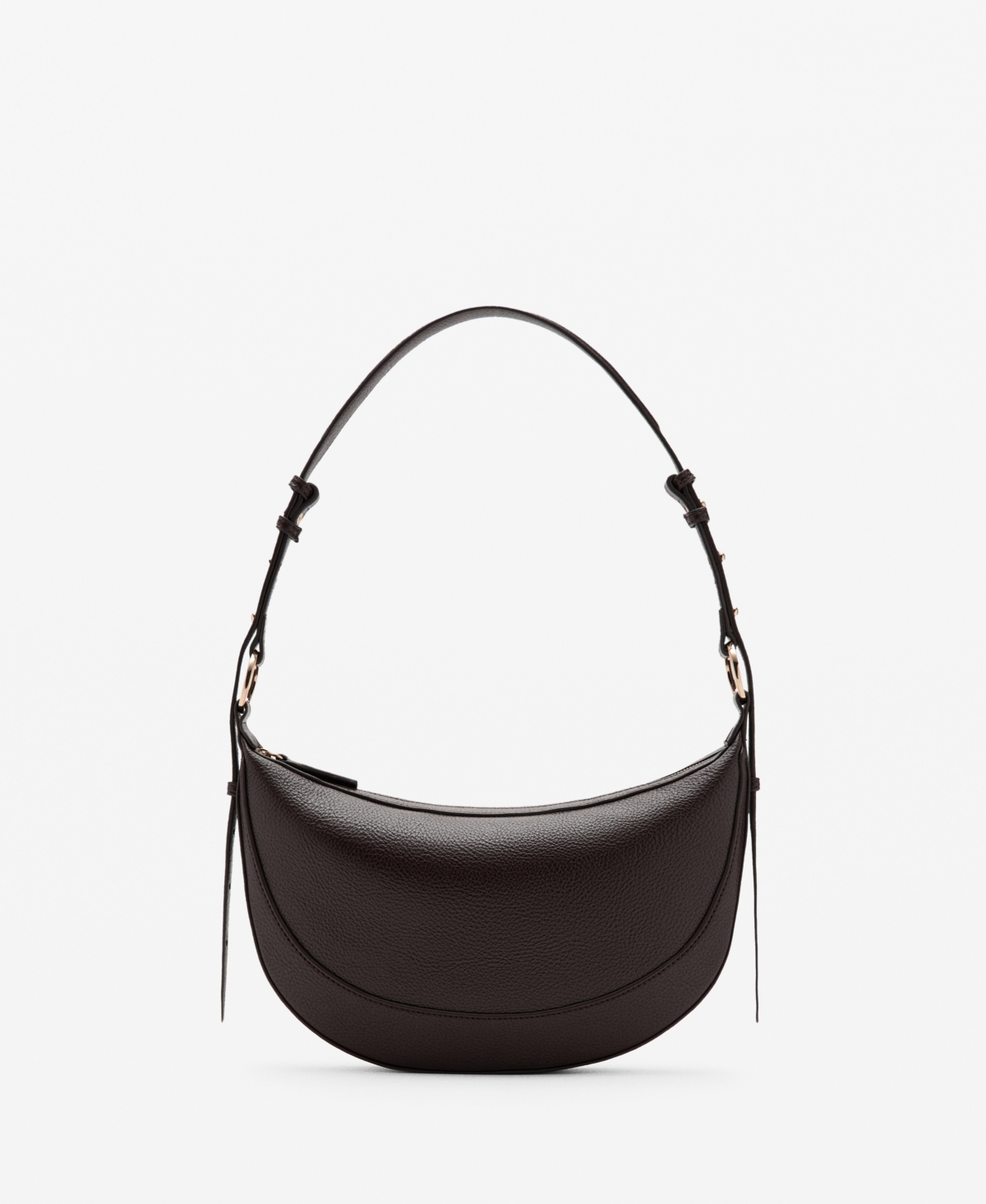 Click here for Mango Womens Oval Shoulder Bag - Chocolate prices