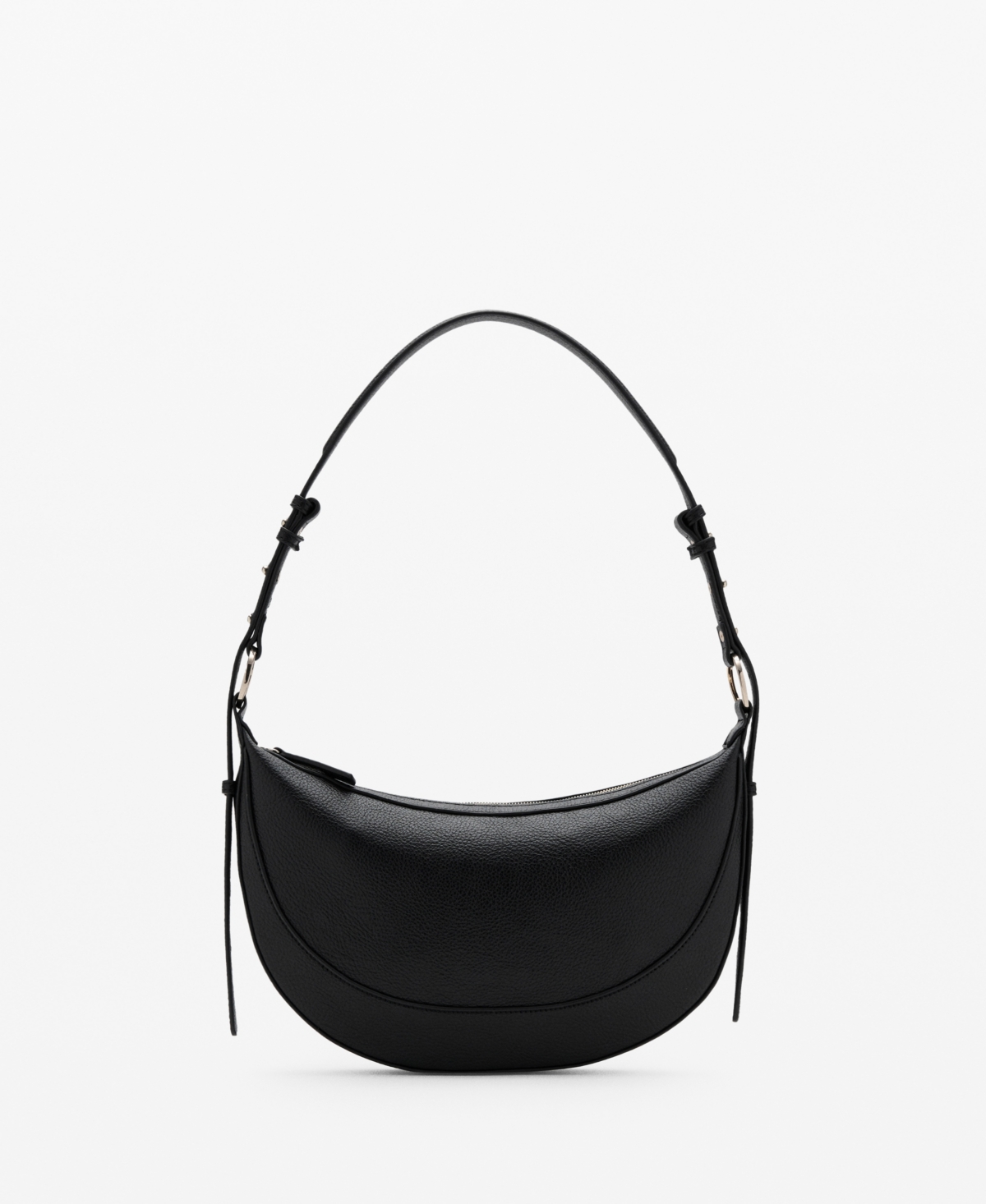 Click here for Mango Womens Oval Shoulder Bag - Black prices