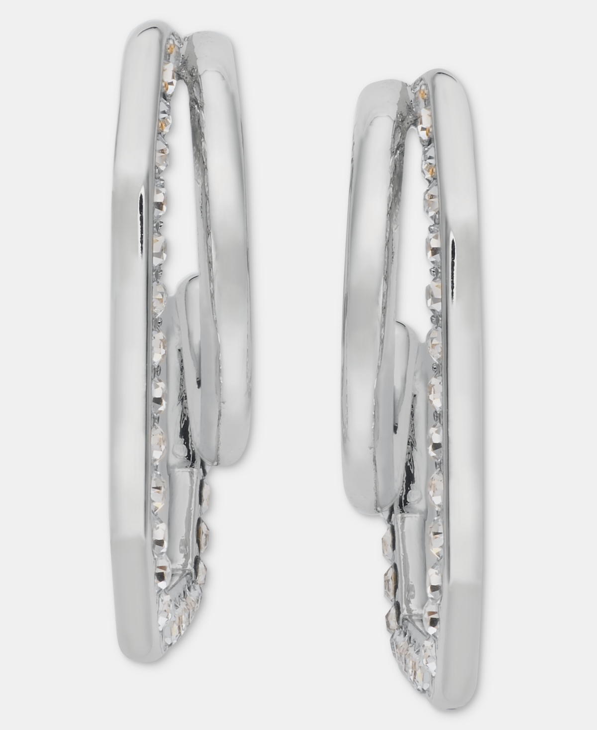 Click here for Karl Lagerfeld Paris Small Pave Geometric Split-Ho... prices