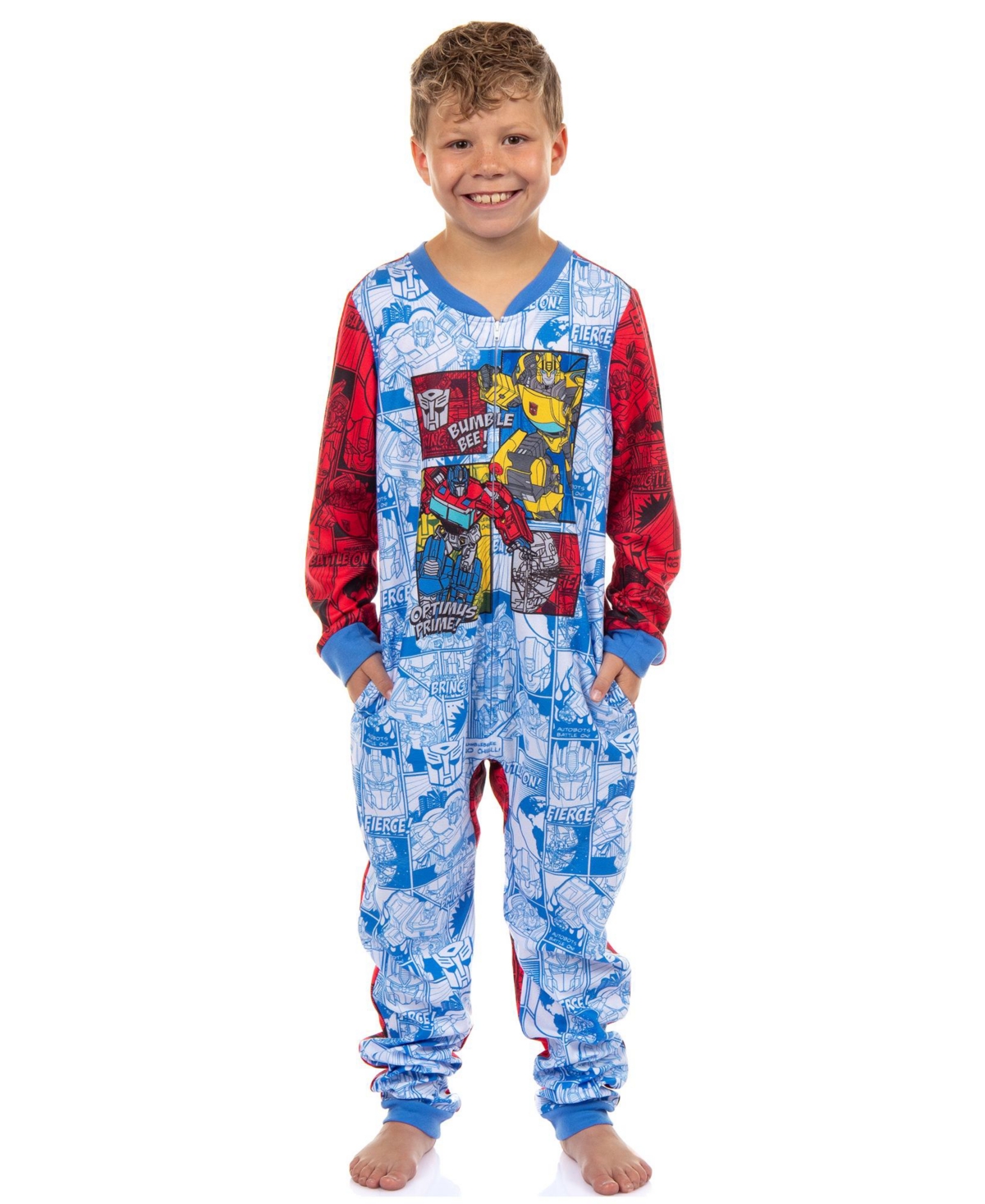 Click here for Transformers Big Boys Pajamas Autobot Optimus Prim... prices