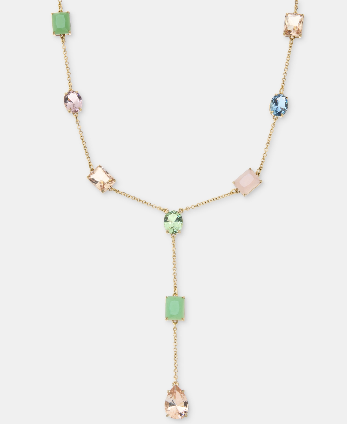 Click here for Lauren Ralph Lauren Multi-Stone Lariat Necklace  1... prices