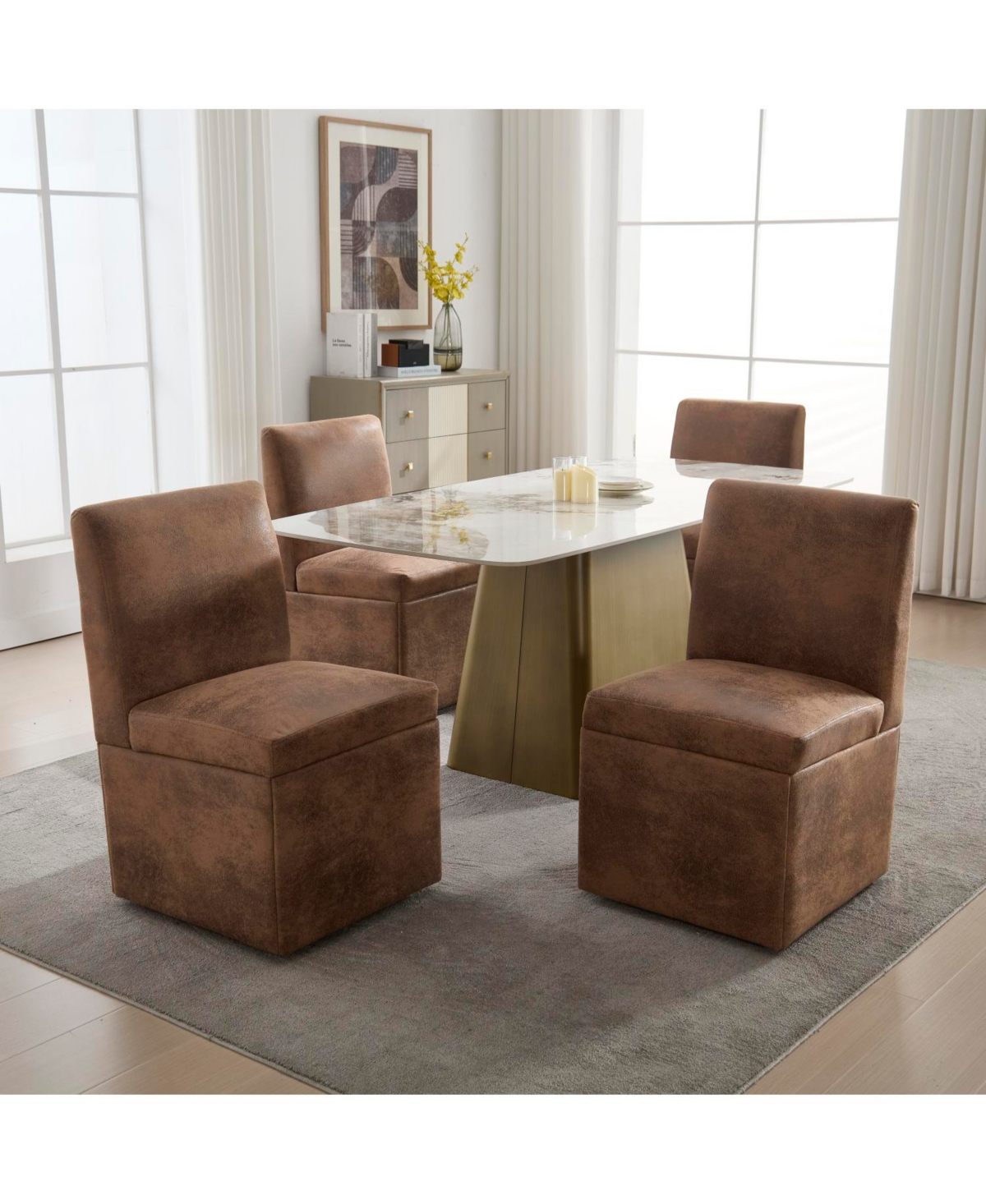Click here for Streamdale Furniture Streamdale Swivel Dining Chai... prices