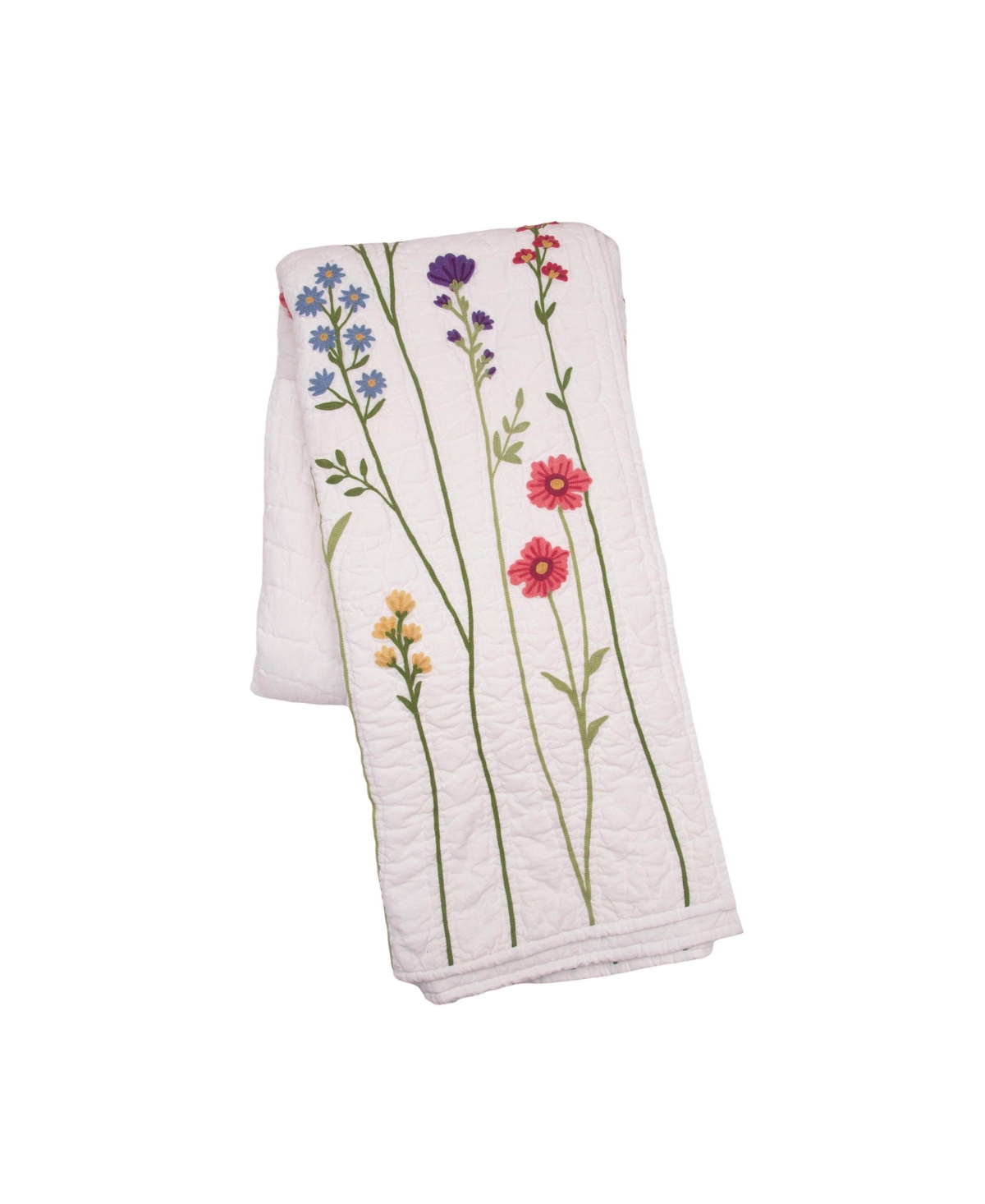 Click here for 50" x 60" Botanical Field Floral Embroid... prices