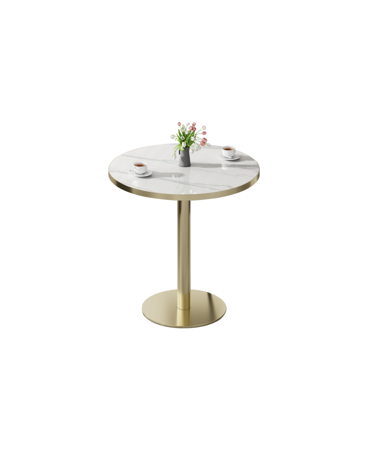 Click here for Streamdale Furniture Round Faux Marble Bistro Tabl... prices
