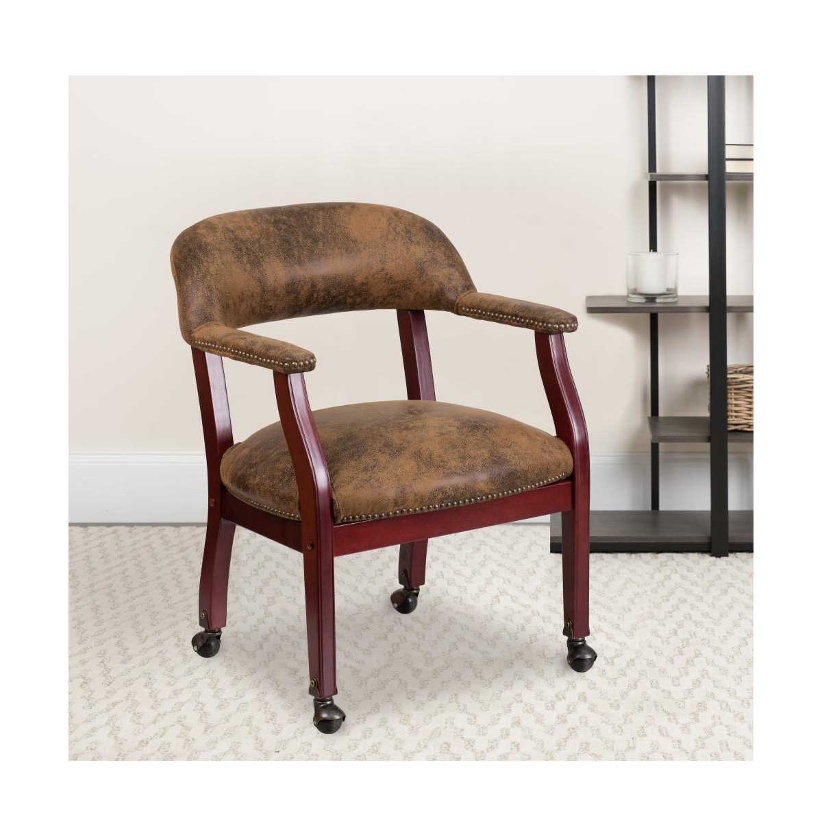 Click here for Emma+Oliver Conference Chair with Accent Nail Trim... prices