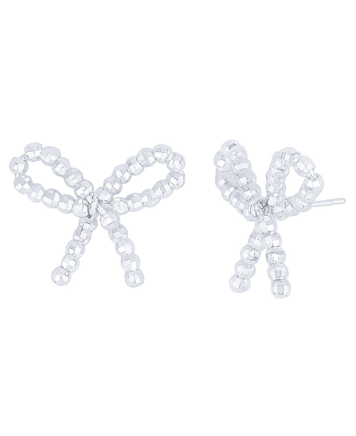 Click here for And Now This Silver Plated Bow Stud Earrings  Macy... prices