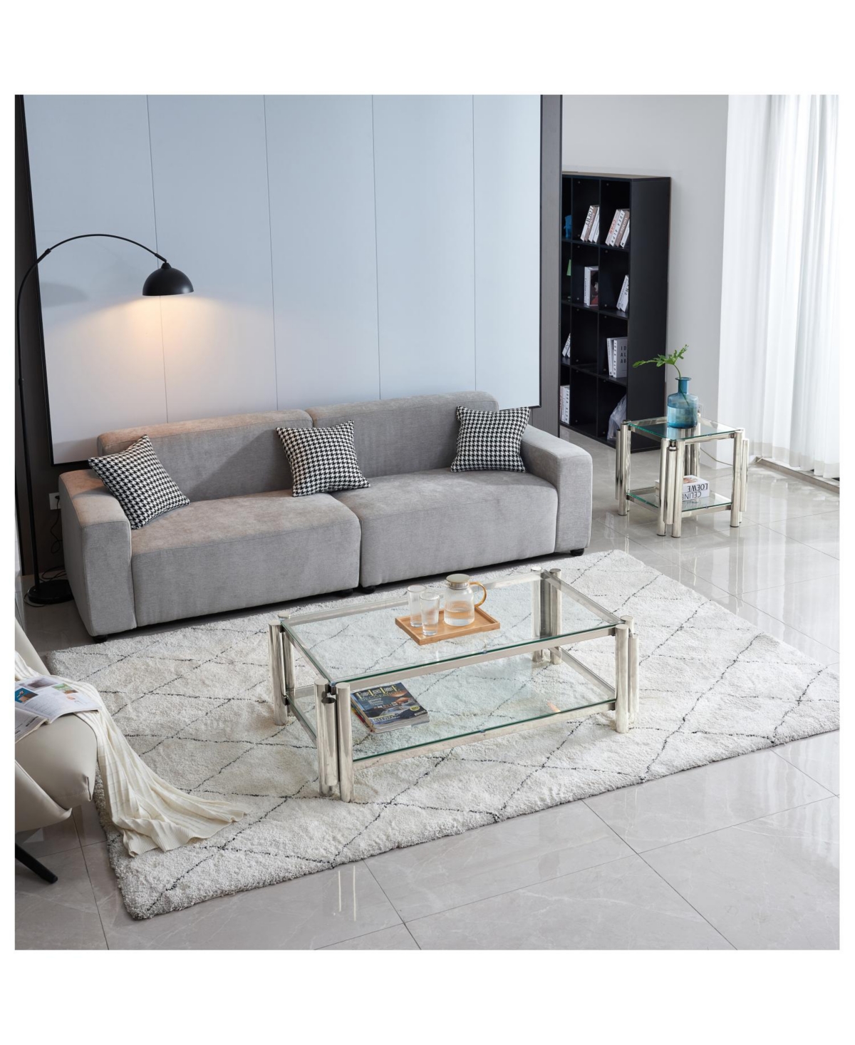 Click here for Streamdale Furniture Modern Stainless Steel Coffee... prices