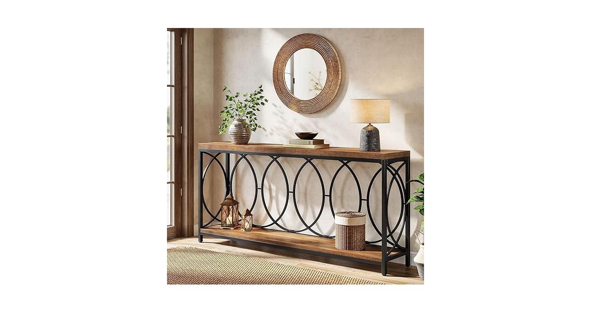 Click here for Tribesigns 70.9-Inch Extra Long Console Table  2-T... prices