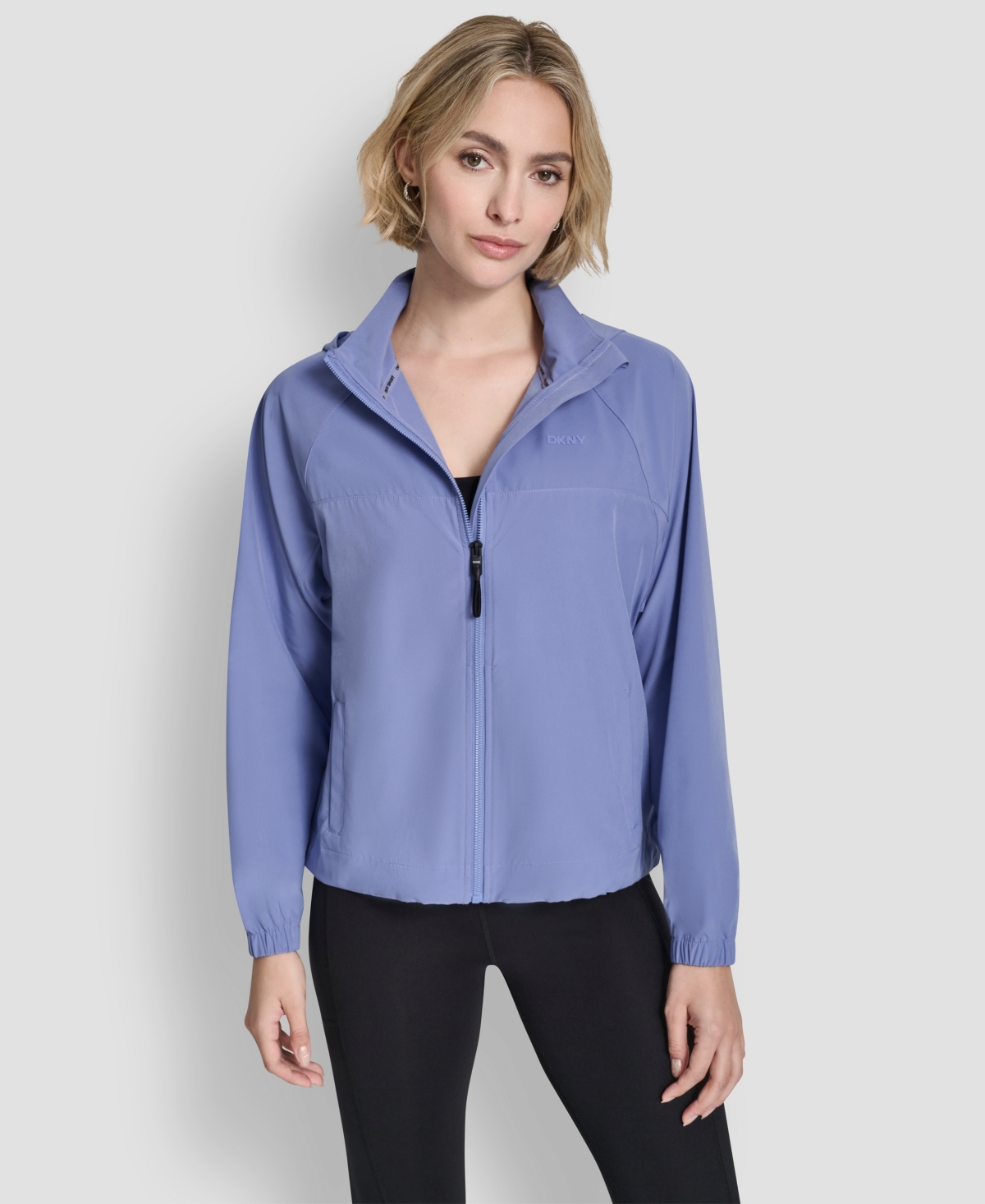 Click here for Dkny Womens Commuter Full-Zip Jacket - Bluestone prices