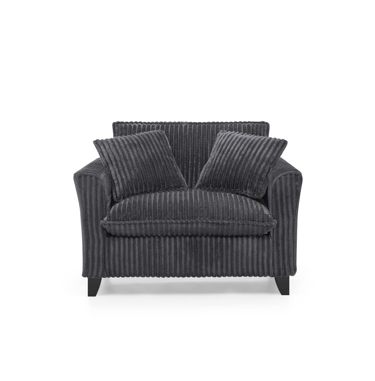 Click here for Cesicia Corduroy Lazy Sofa with Backrest & Armrest... prices
