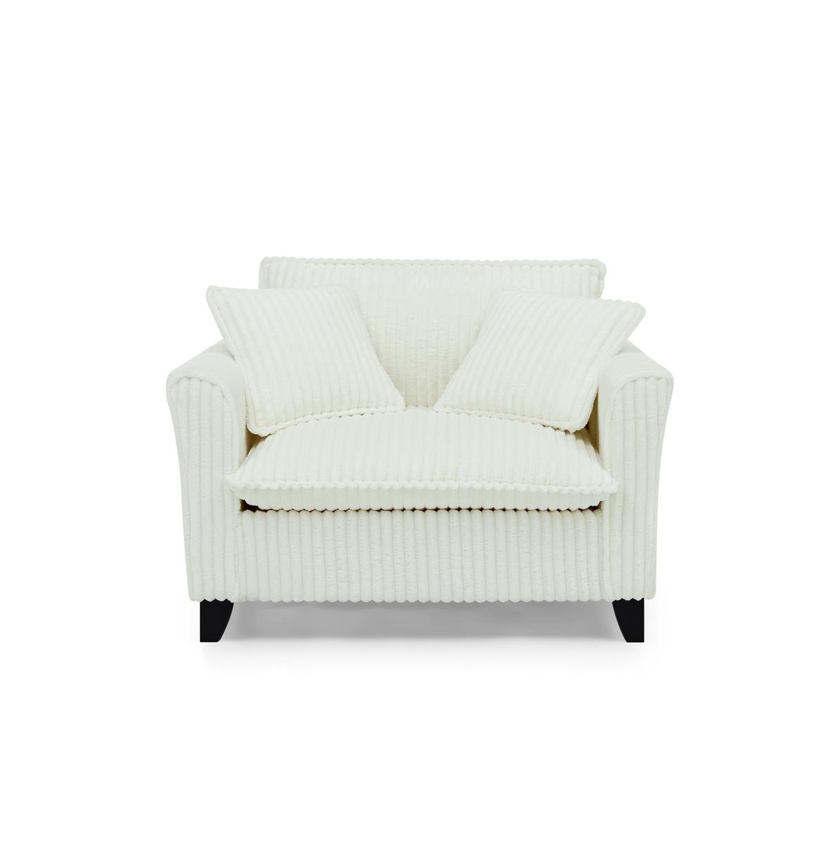 Click here for Cesicia Corduroy Lazy Sofa with Backrest & Armrest... prices
