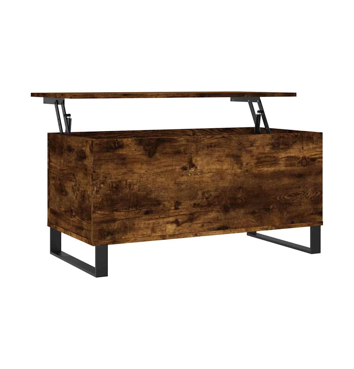 Click here for Coffee Table Smoked oak Engineered wood Medium Hei... prices