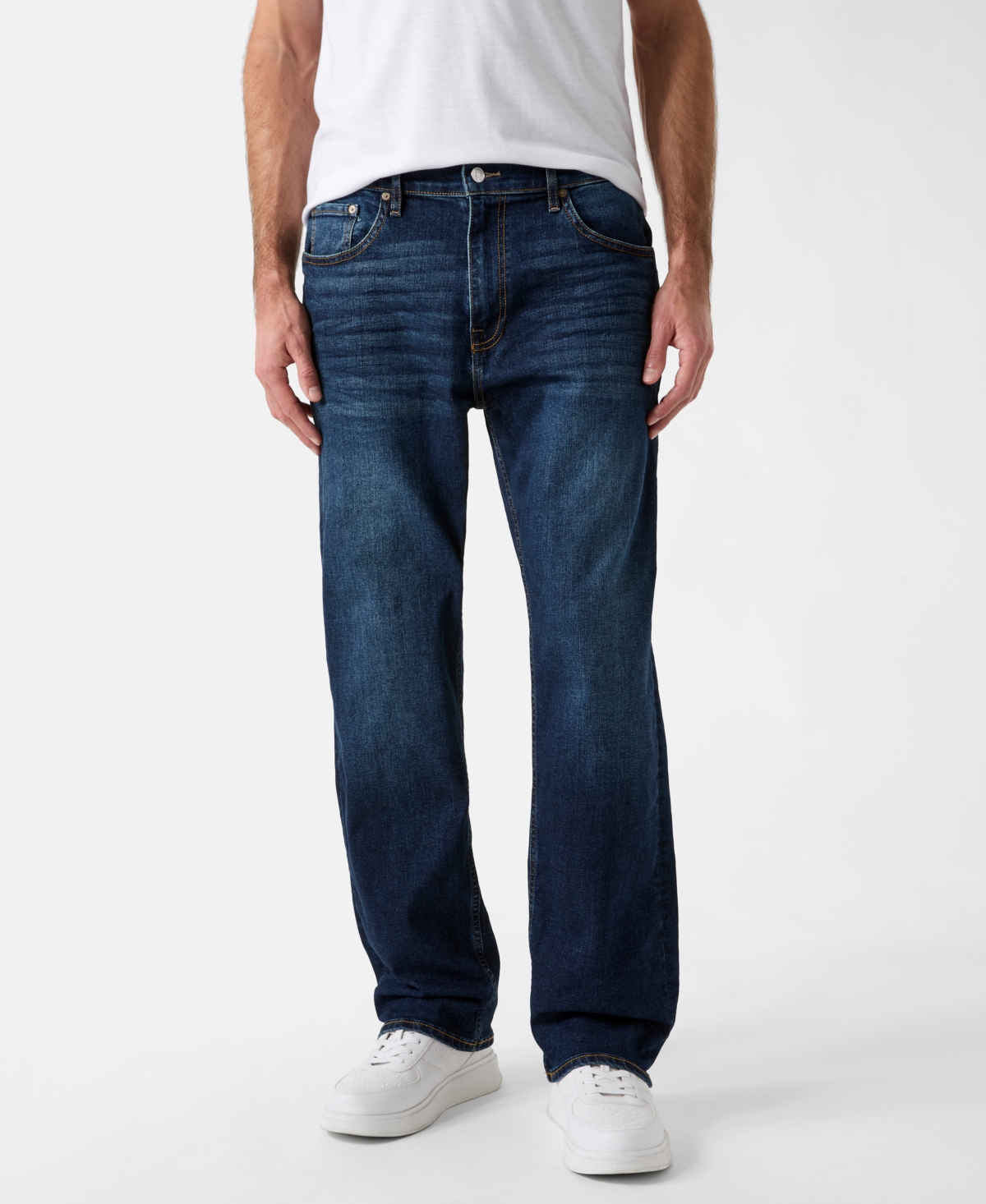 Click here for Guess Mens Damon Relaxed Jean - Blue guitar prices