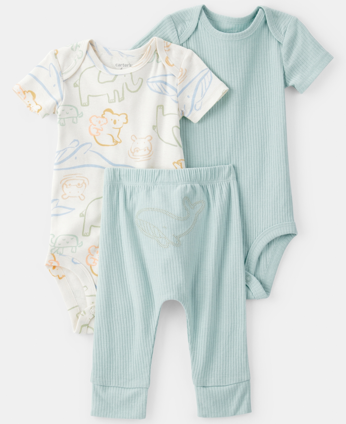 Click here for Carters Baby Boys Short-Sleeve Bodysuits and Pants... prices