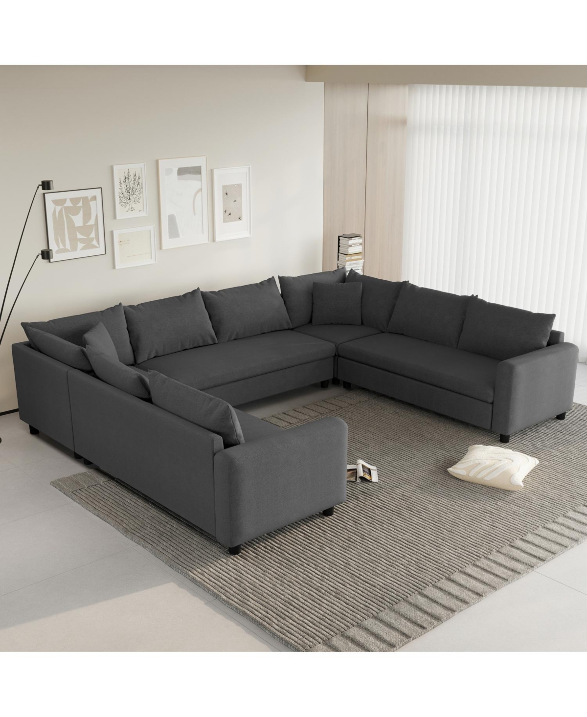 Click here for Streamdale Furniture Modular Sectional Sofa  Rever... prices