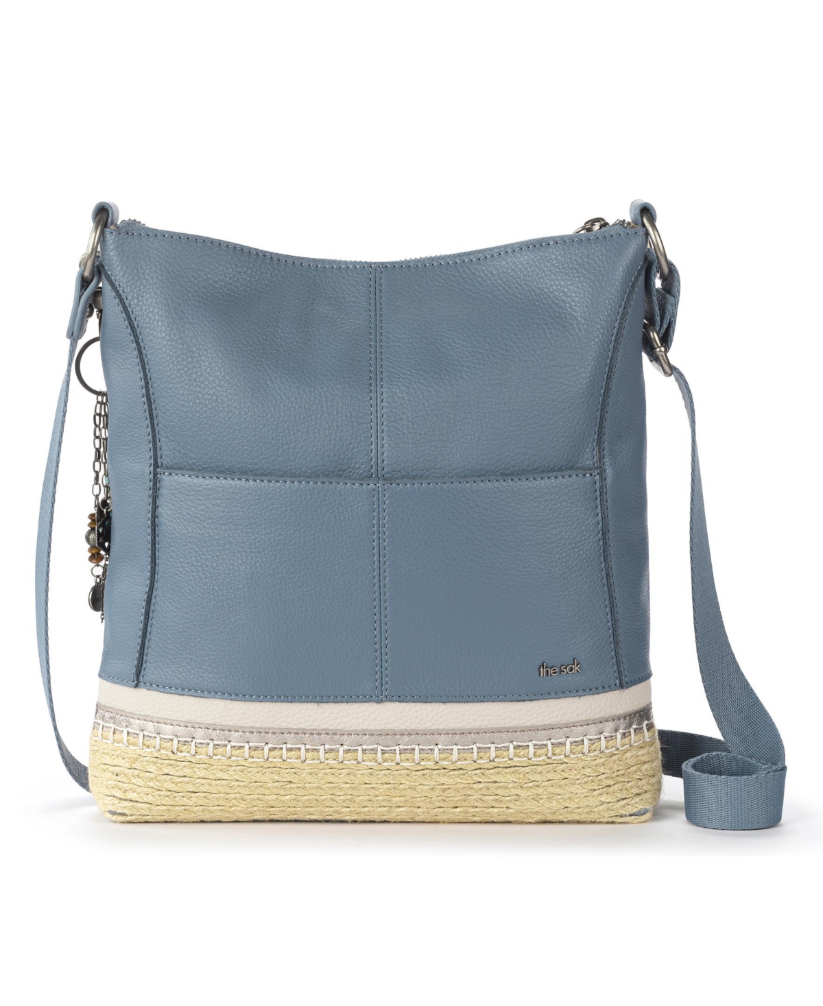 Click here for The Sak Womens Lucia Leather Crossbody Bag - Marit... prices