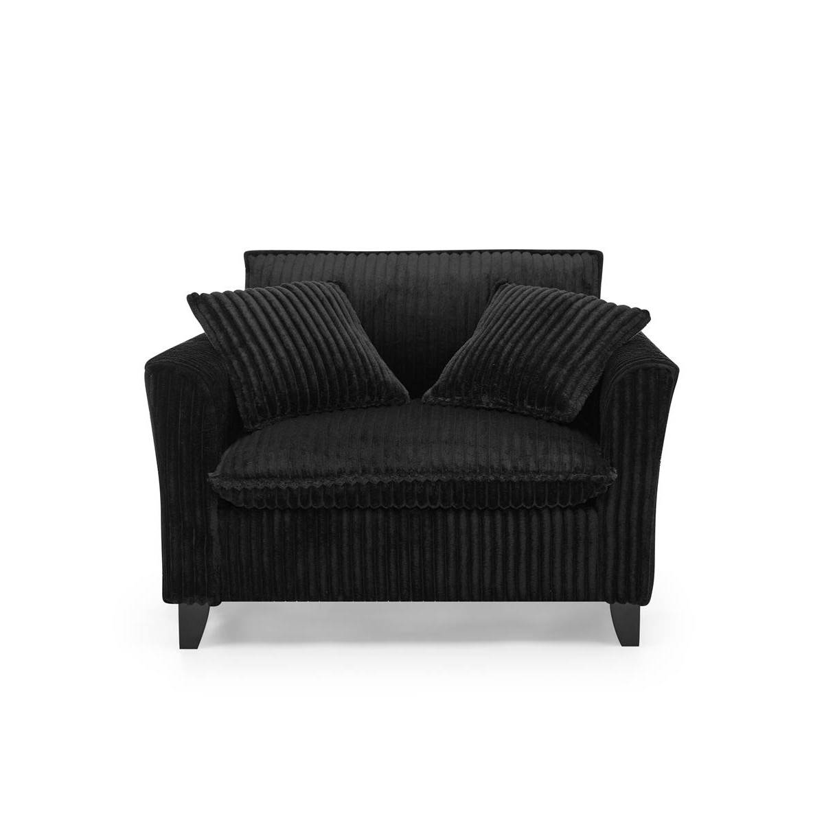 Click here for Cesicia Corduroy Lazy Sofa with Backrest & Armrest... prices