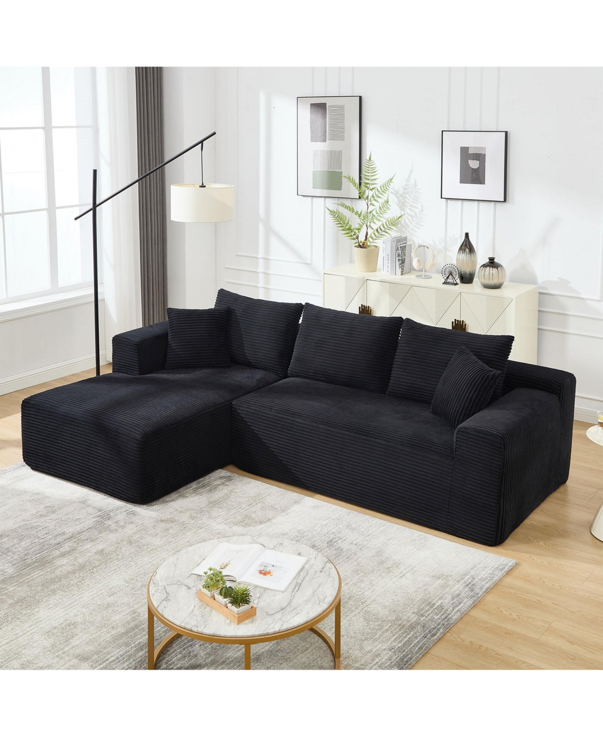 Click here for Boyel Living Modular Sectional Sofa Couches L-Shap... prices