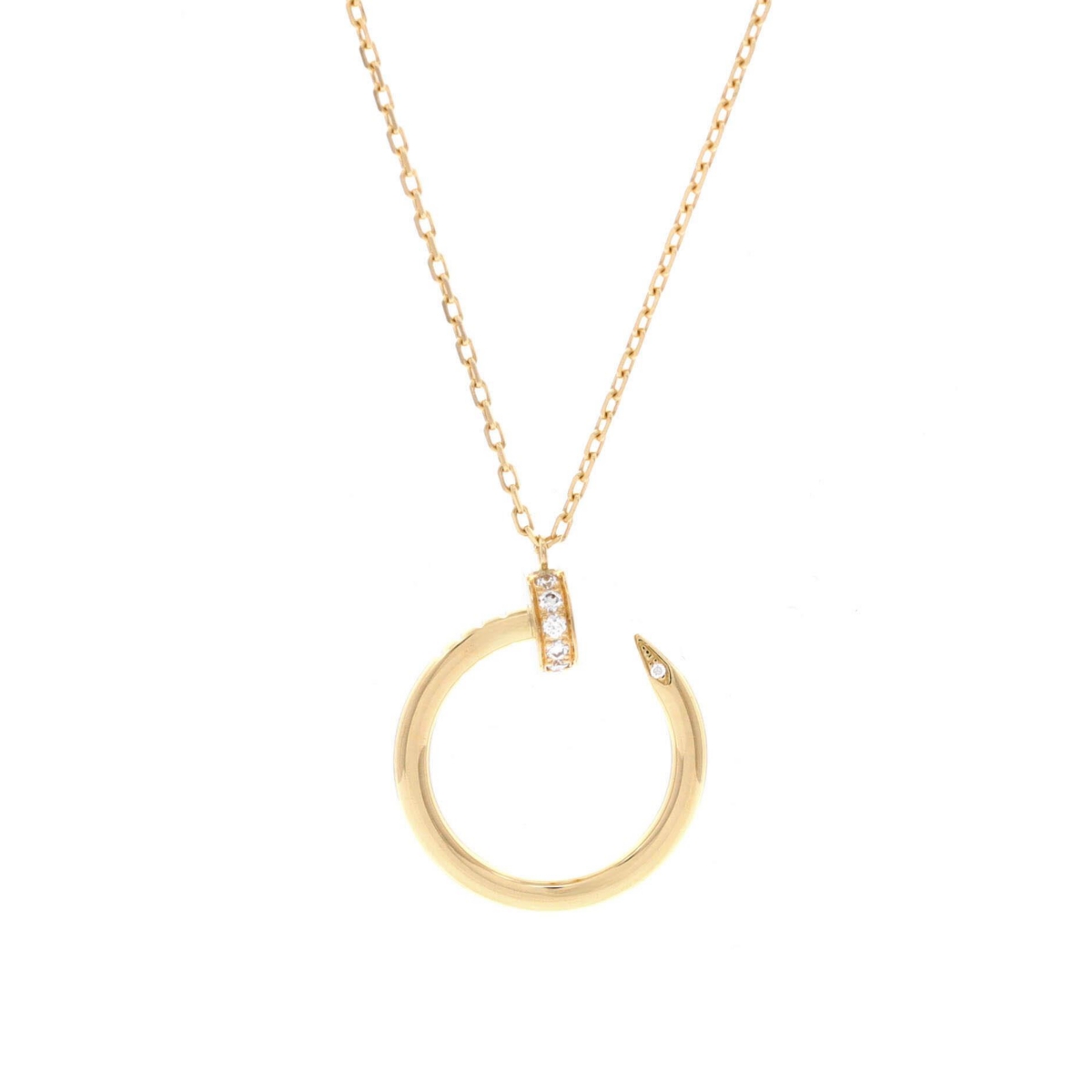 Click here for Pre-Owned Cartier Juste un Clou Pendant Necklace -... prices