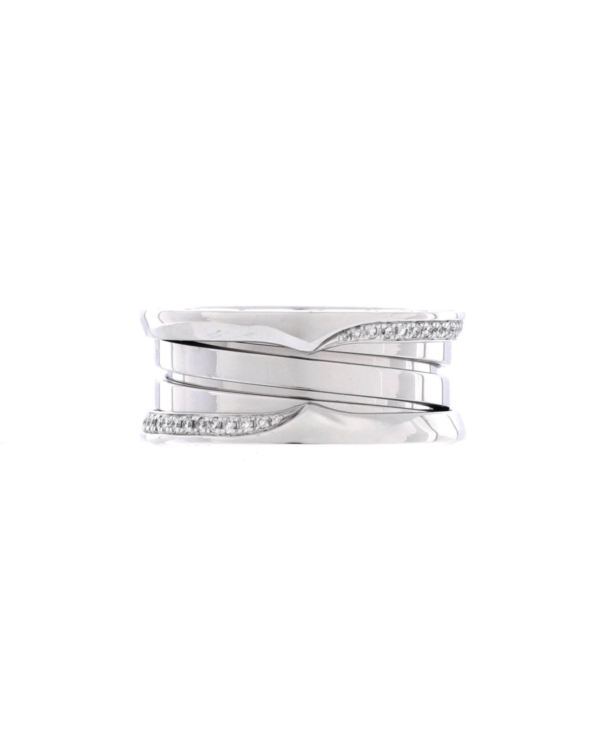 Click here for Pre-Owned Bvlgari B.Zero1 Three Band Ring - 18k wh... prices