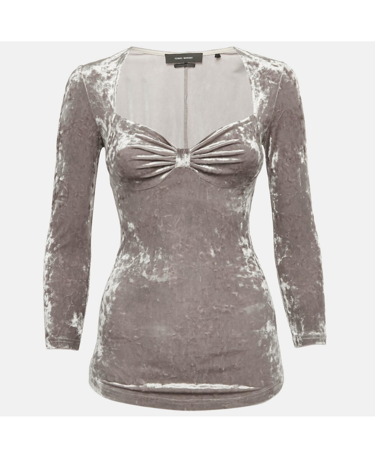 Click here for Pre-Owned Isabel Marant Womens Sweetheart Neck Gub... prices