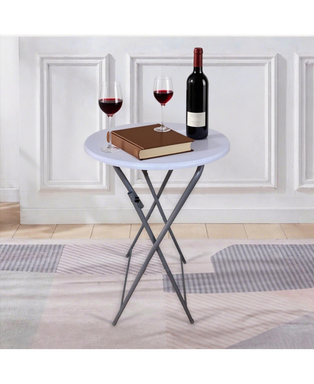 Click here for Streamdale Furniture Folding Bar Table set of 2 -... prices