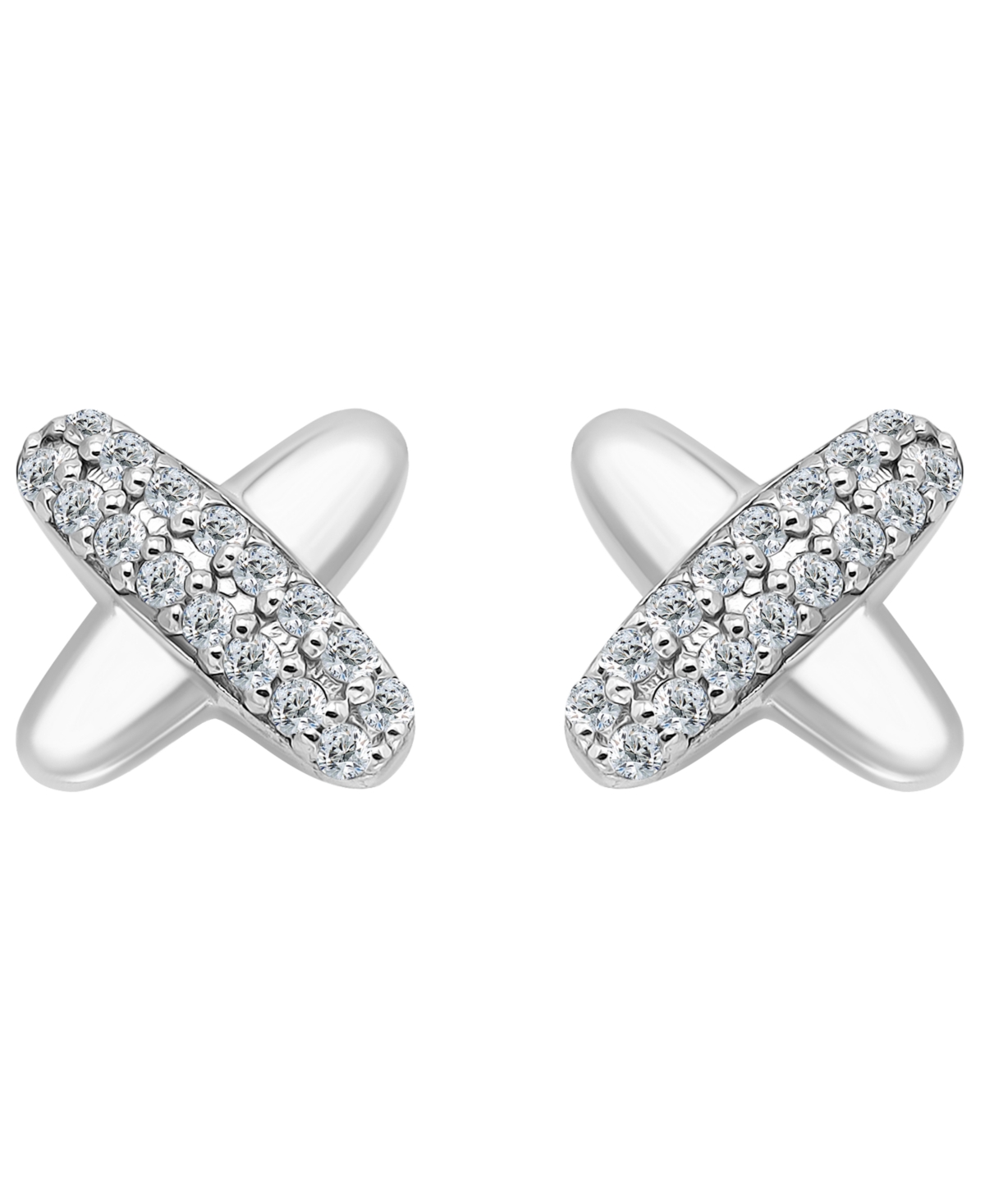 Click here for Giani Bernini Pave Cubic Zirconia (1/2 ct. t.w.) X... prices