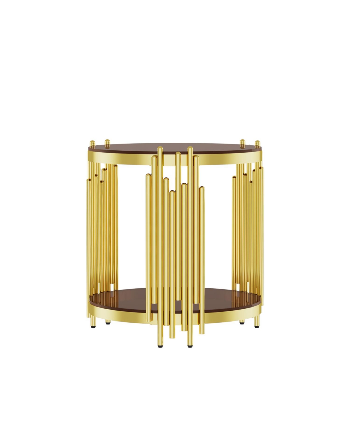 Click here for Streamdale Furniture Streamdale Gold End Table  Br... prices