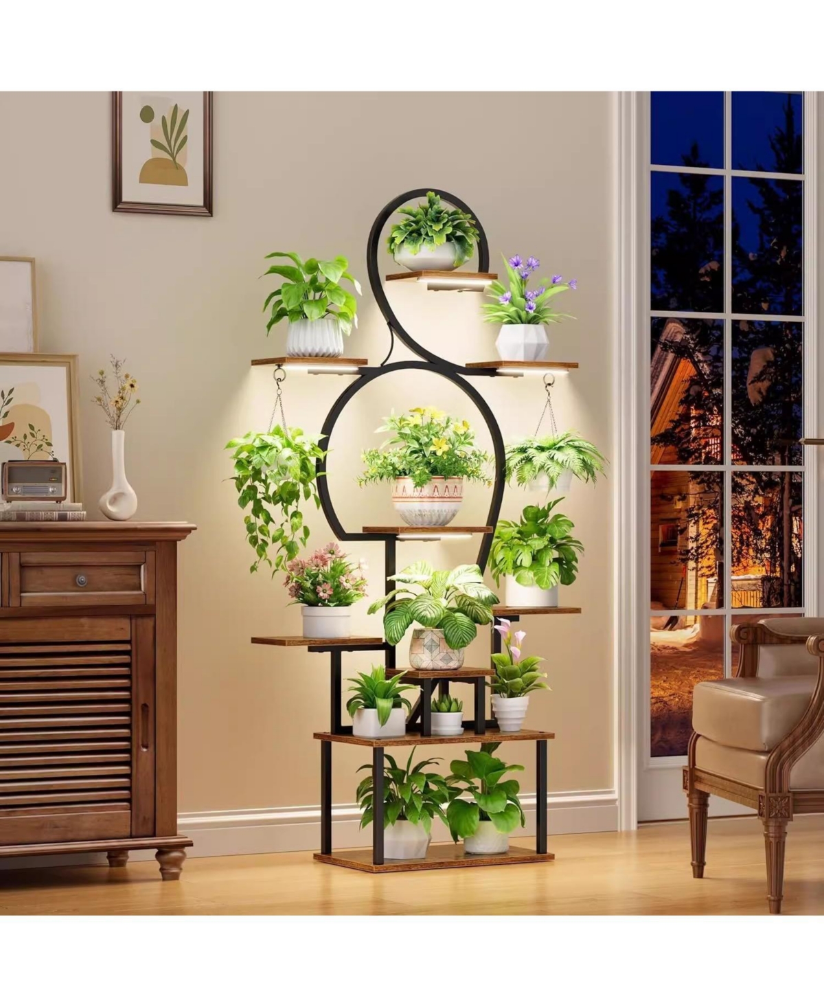 Click here for Streamdale Furniture 9-Tier Plant Stand with Grow... prices