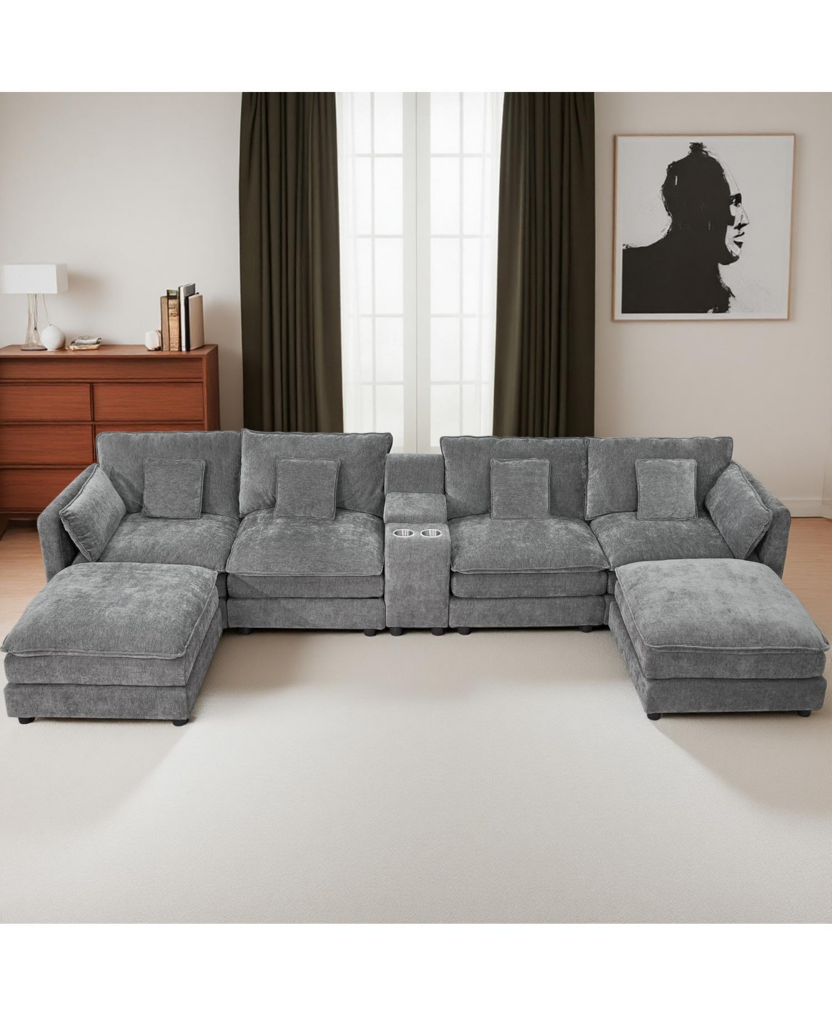 Click here for Streamdale Furniture Streamdale U Shaped Cloud Cou... prices