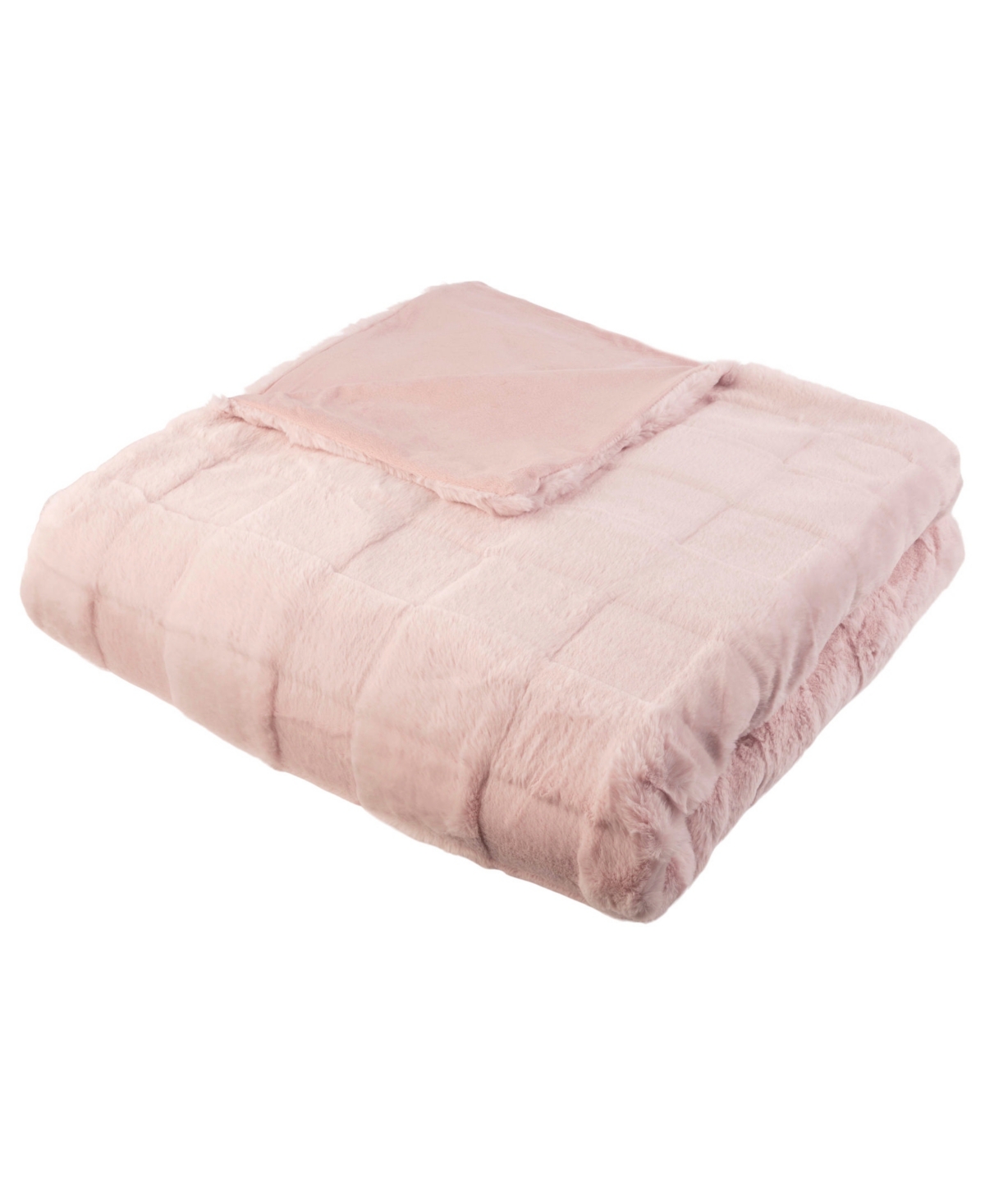 Click here for Lavish Home Classical Faux Fur Blanket  Queen - Pi... prices