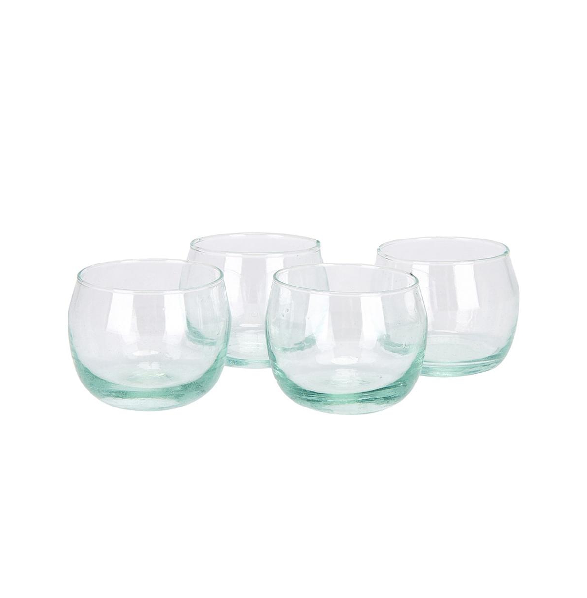 Click here for Verve Culture Clear Stemless Wine Goblets - Set of... prices