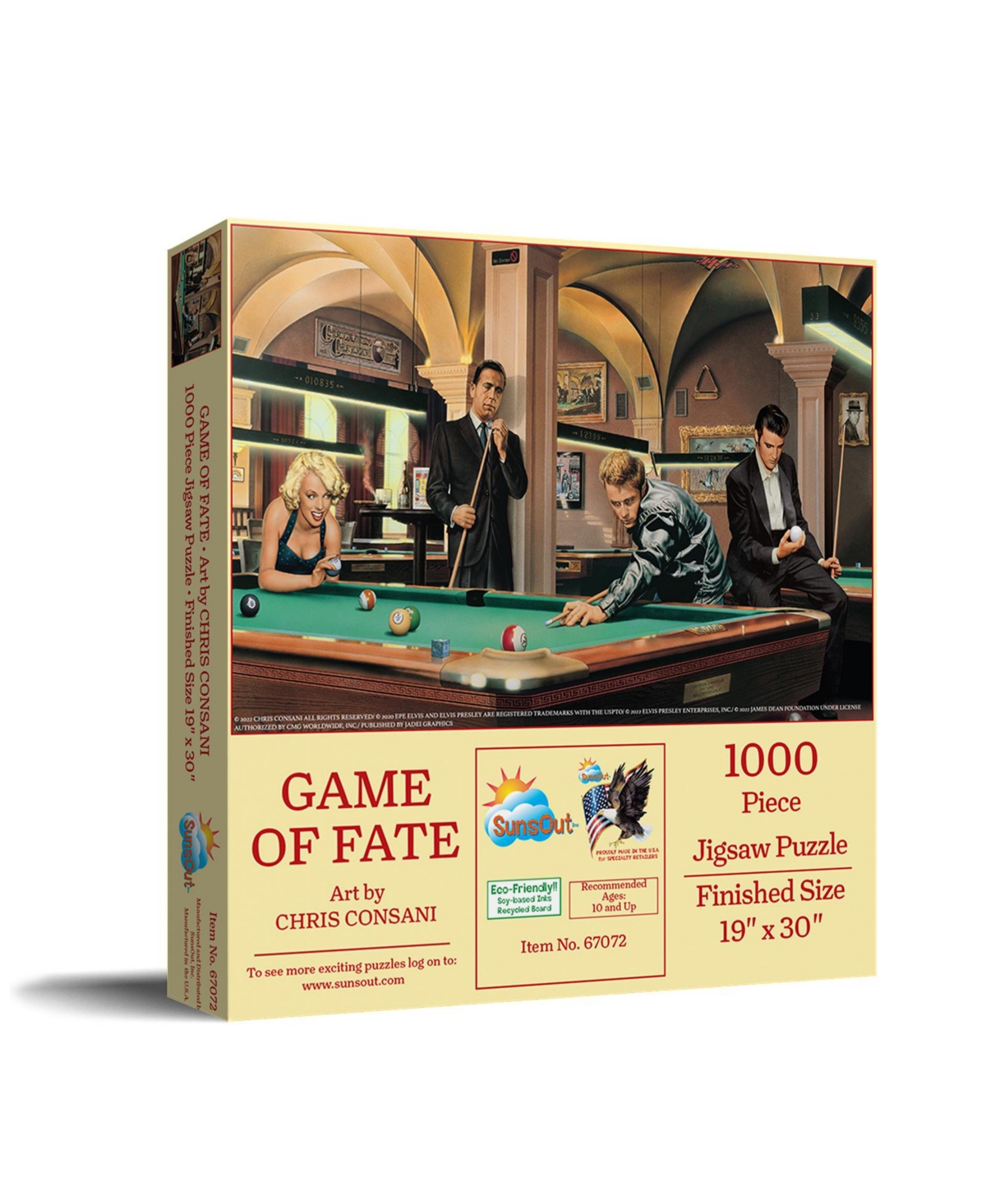 Click here for SunsOut Game of Fate 1000 piece Jigsaw Puzzle for... prices