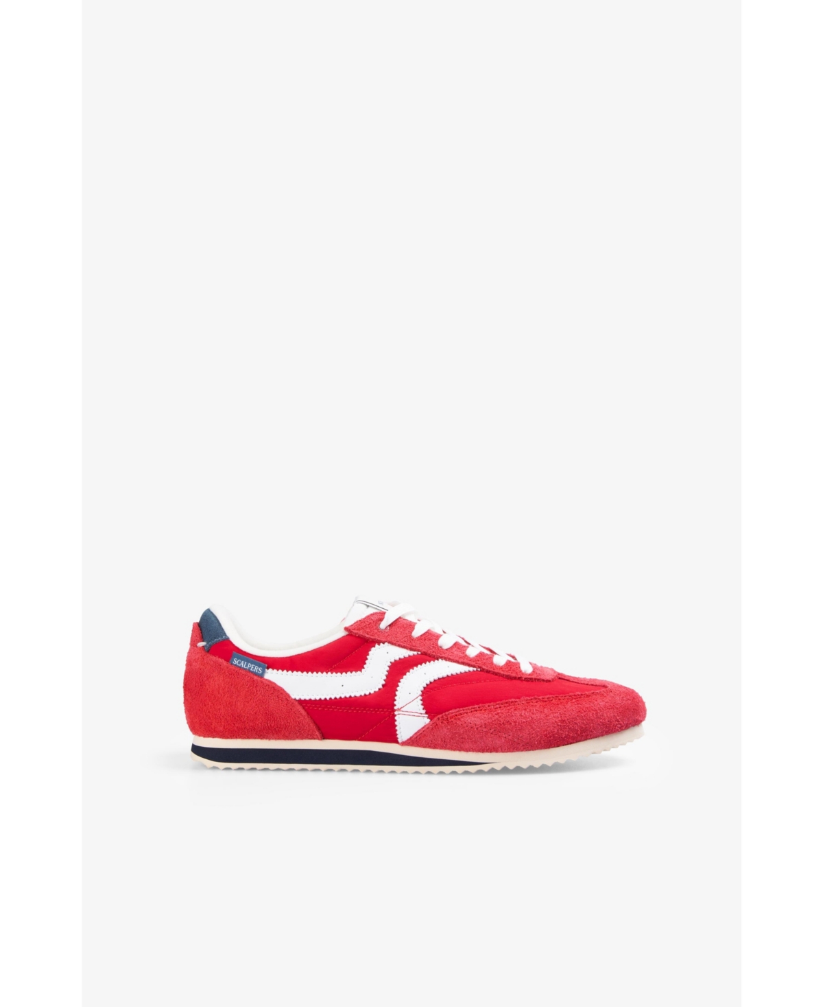 Click here for Scalpers Mens Nats Sneakers - Red prices