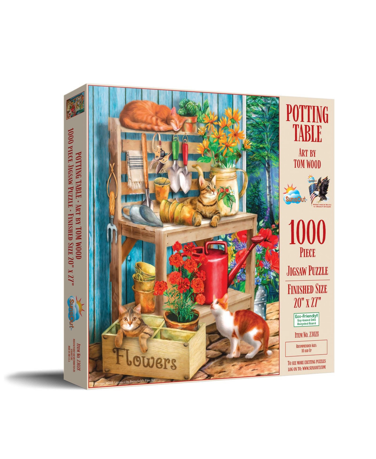 Click here for SunsOut Potting Table 1000-piece Jigsaw Puzzle for... prices