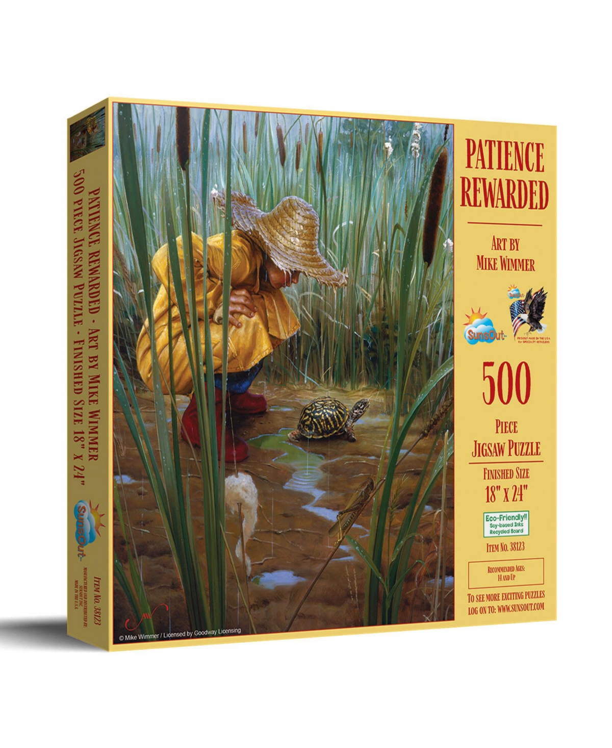 Click here for Patience Rewarded 500 piece Jigsaw Puzzle for Adul... prices