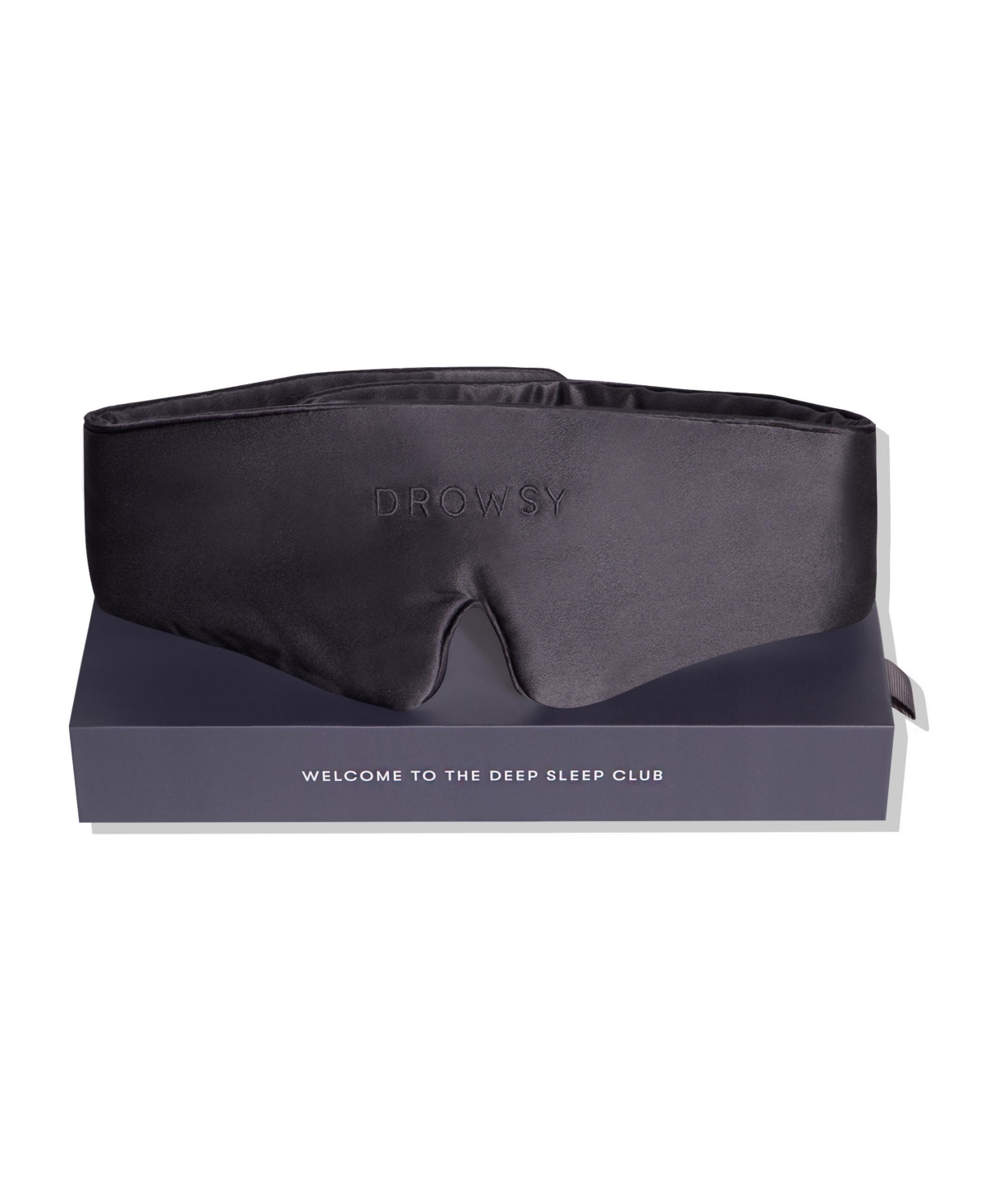 Click here for Drowsy Featherweight Silk Eye Mask - Grey prices