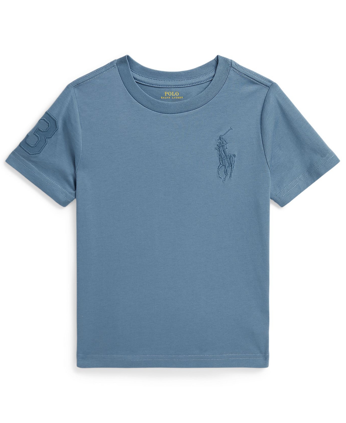 Click here for Polo Ralph Lauren Boys 2-7 Embroidered Big Pony Cr... prices