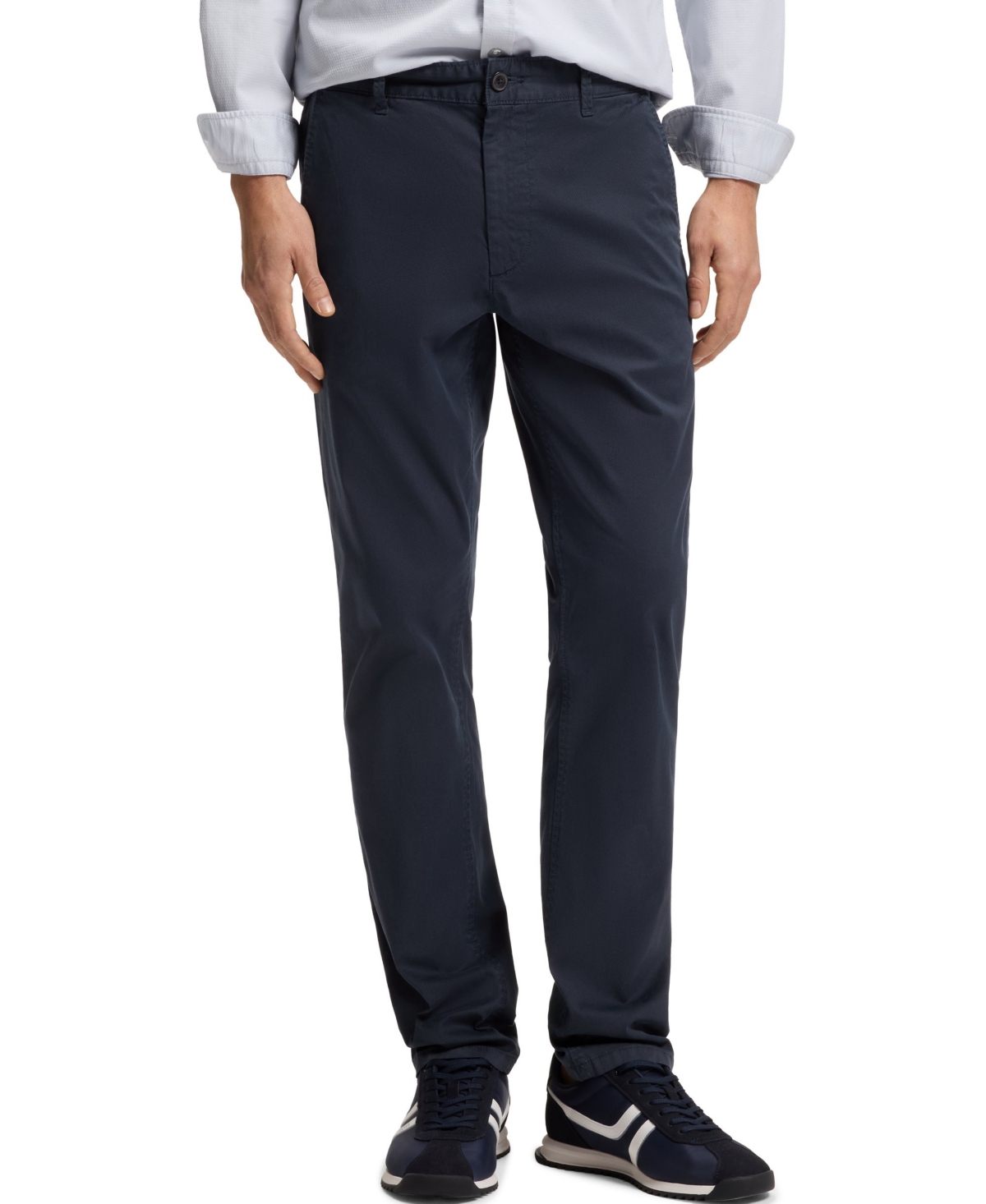 Click here for Boss by Hugo Boss Mens Stretch-Cotton Twill Slim-F... prices