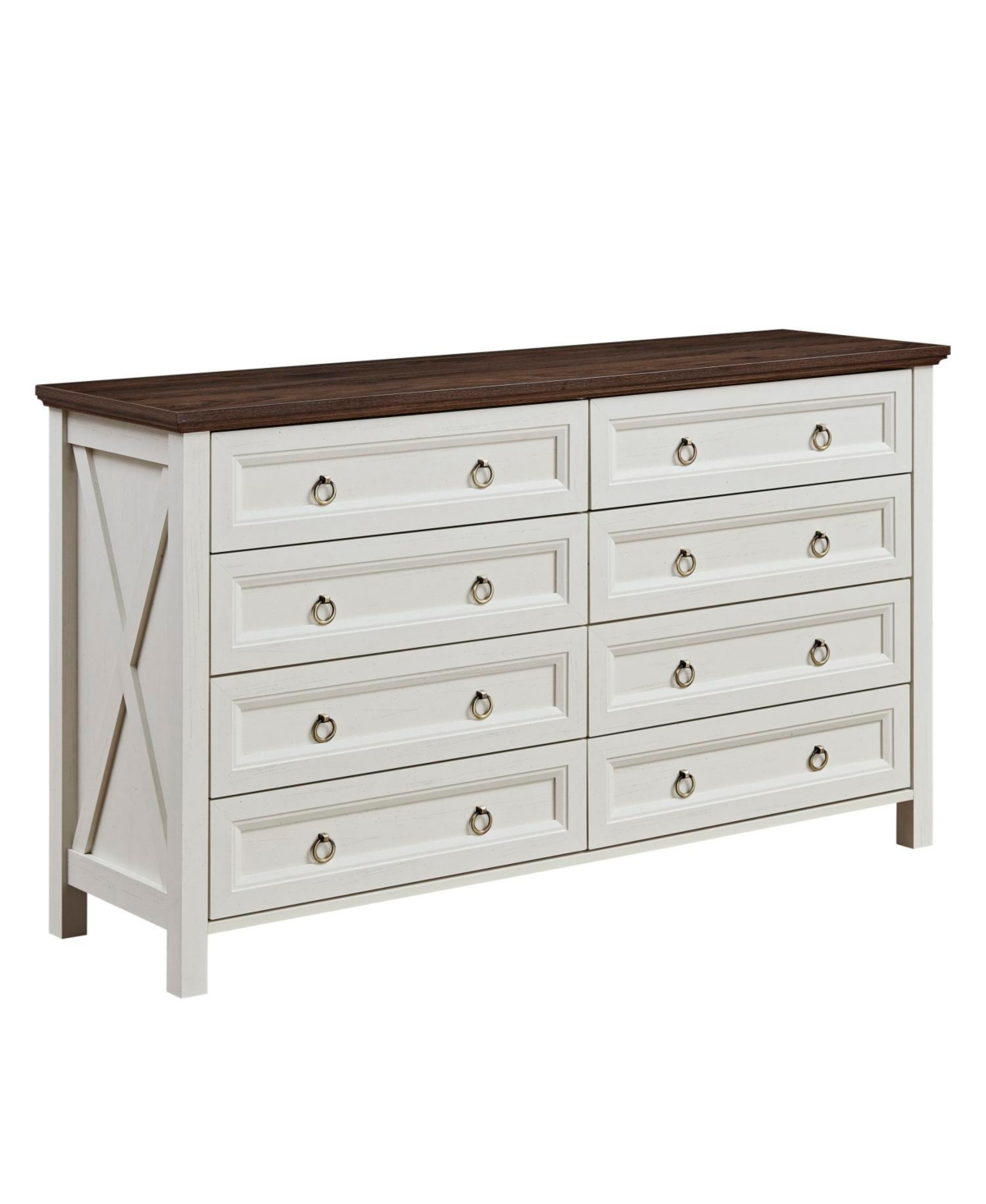 Click here for Streamdale Furniture Farmhouse 8-Drawer Tall Chest... prices
