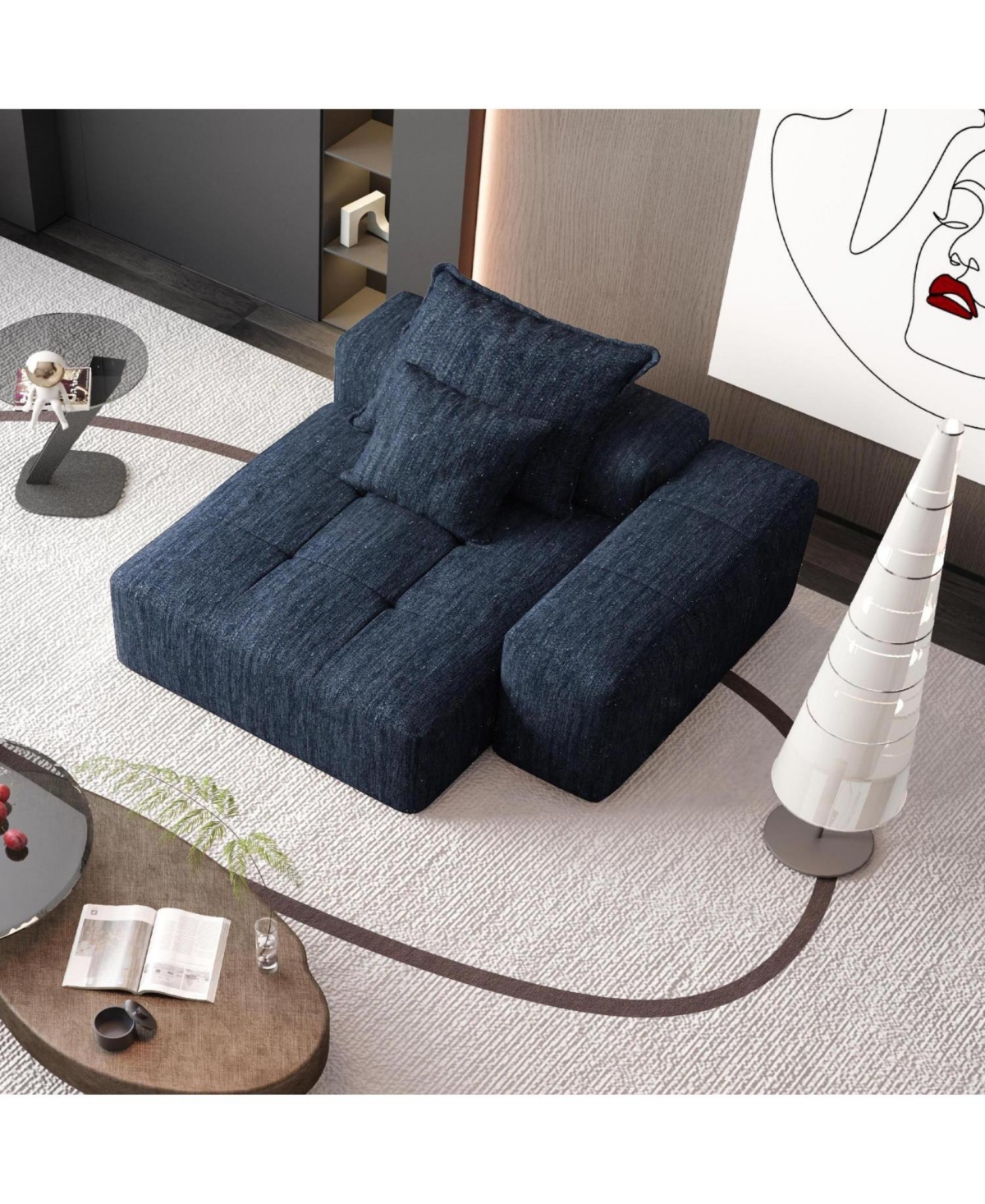 Click here for Streamdale Furniture Modern Chenille Modular Secti... prices