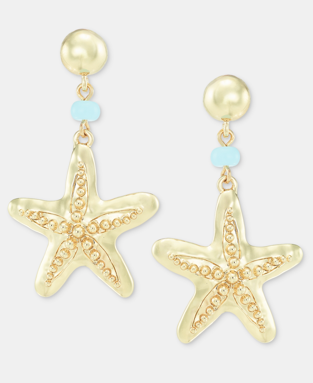 Click here for On 34th Bead & Starfish Drop Earrings  Macys Exclu... prices