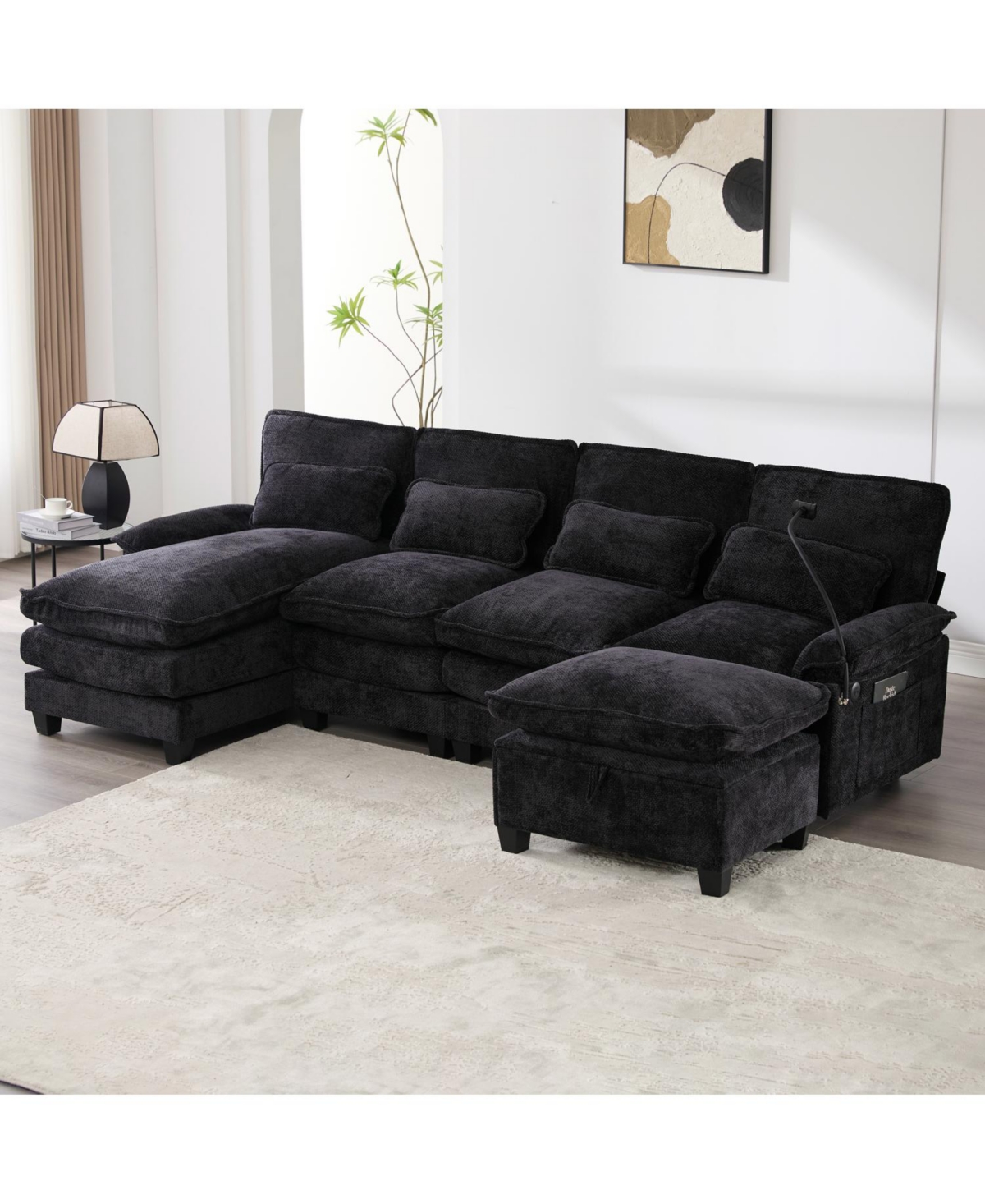 Click here for Streamdale Furniture 106" U-Shape Sectional S... prices