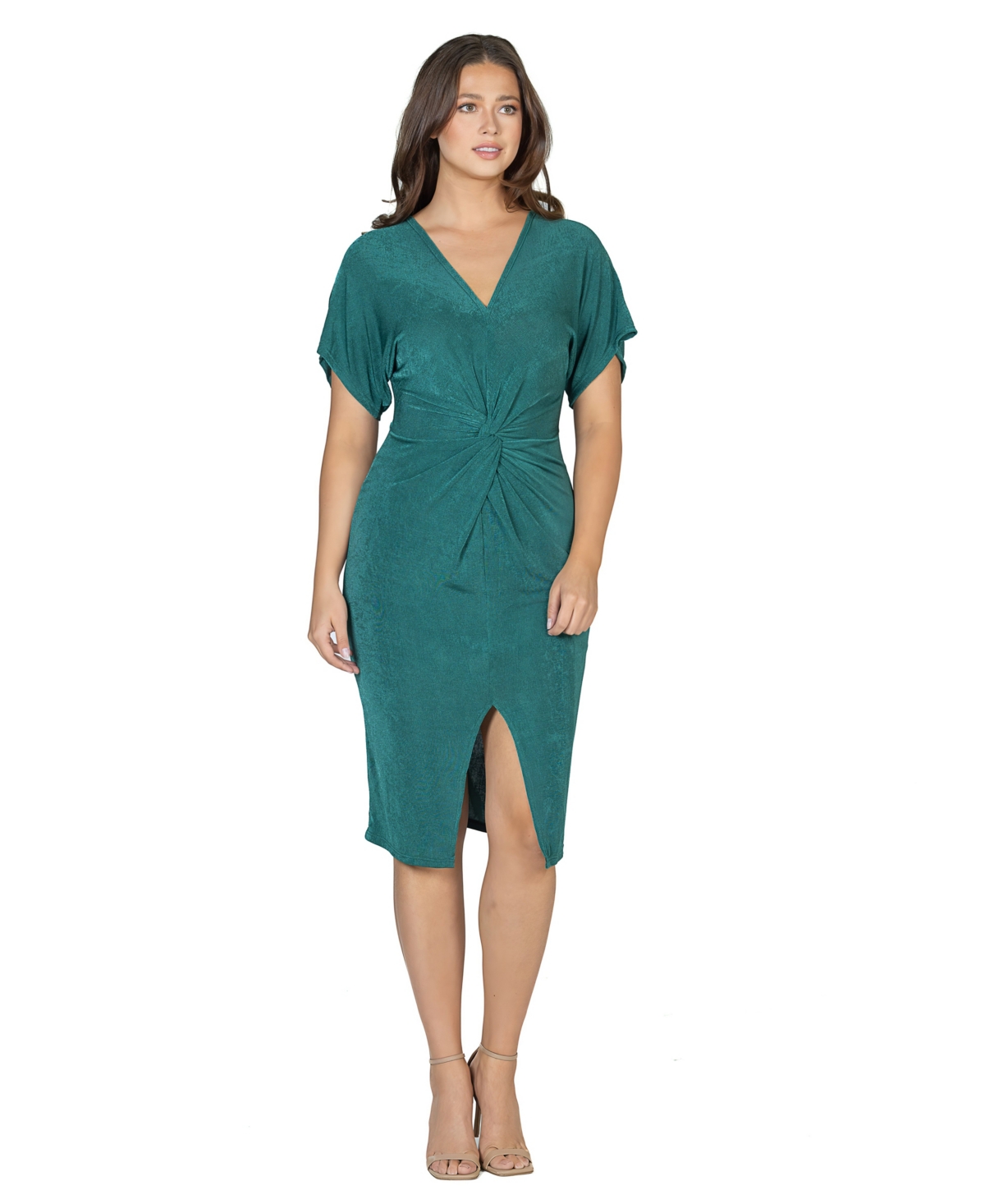 Click here for 24seven Comfort Apparel Womens Short Sleeve V-Neck... prices