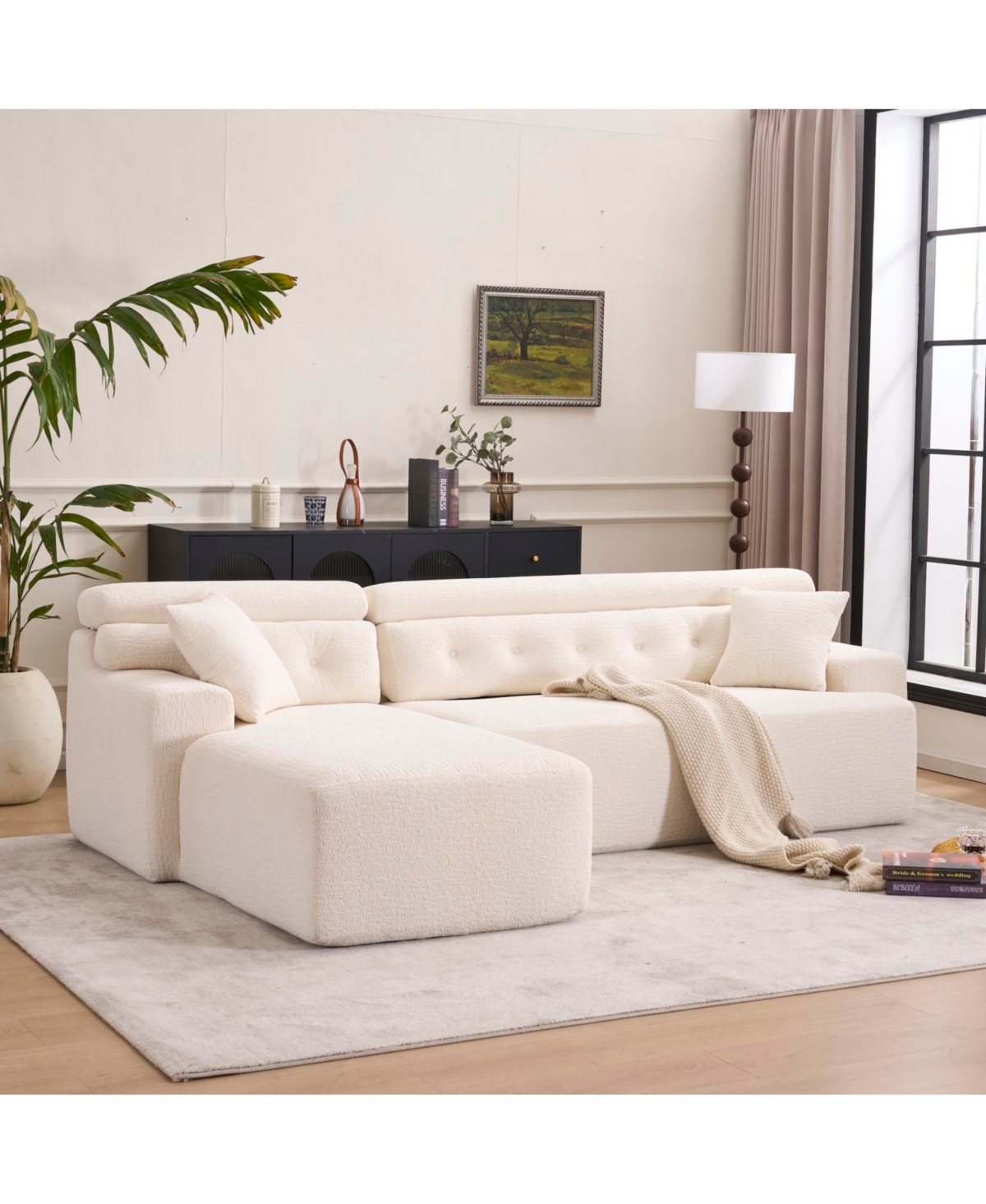 Click here for Streamdale Furniture Convertible Chenille Sectiona... prices