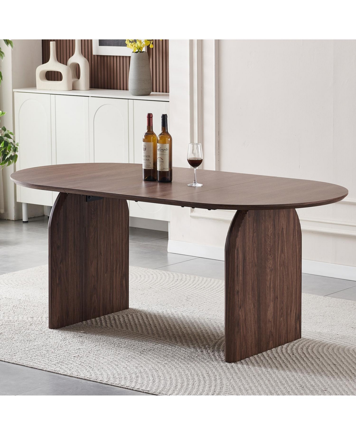 Click here for Streamdale Furniture Streamdale Modern Oval Wooden... prices