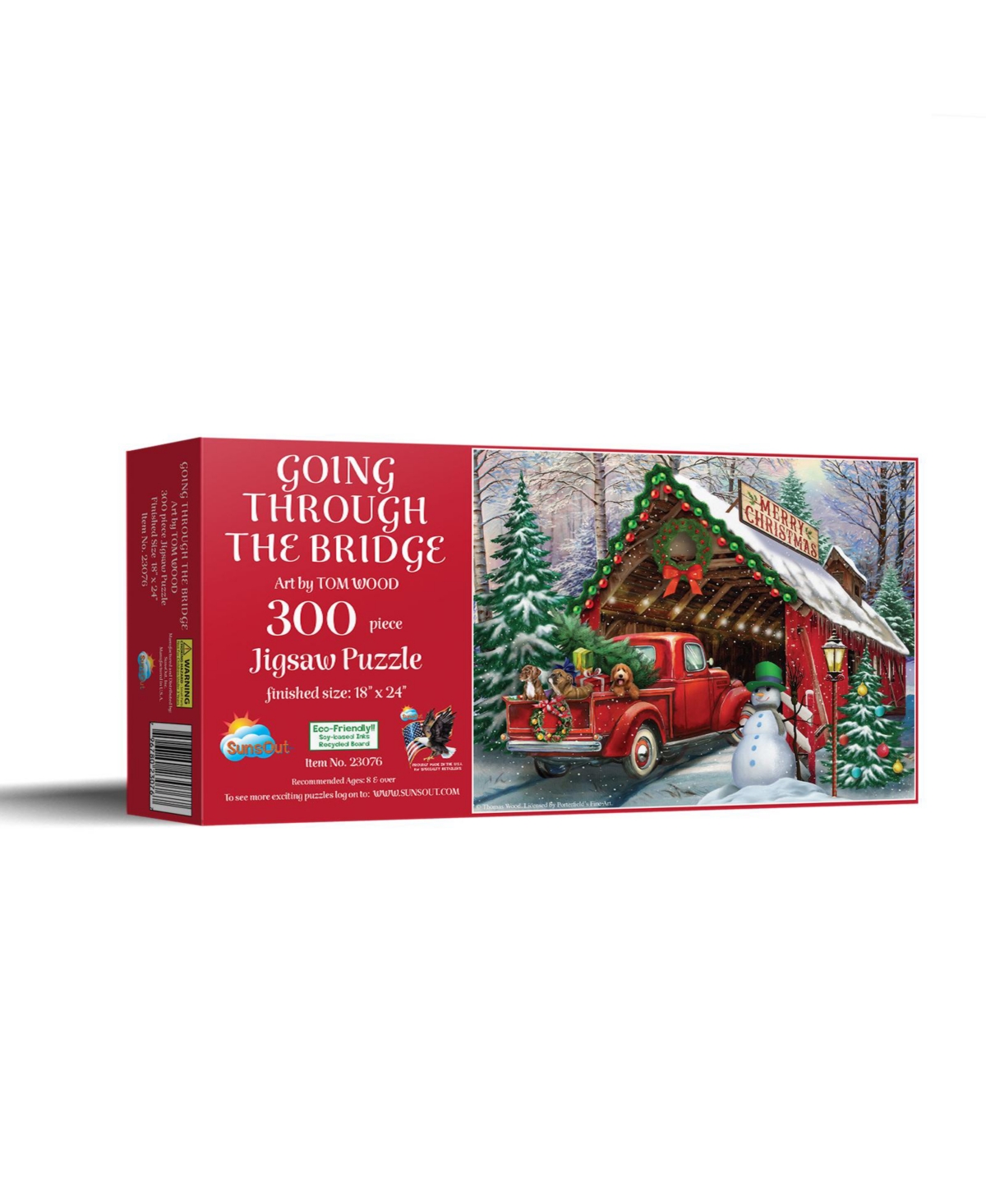 Click here for SunsOut Going Through the Bridge 300 piece Jigsaw... prices